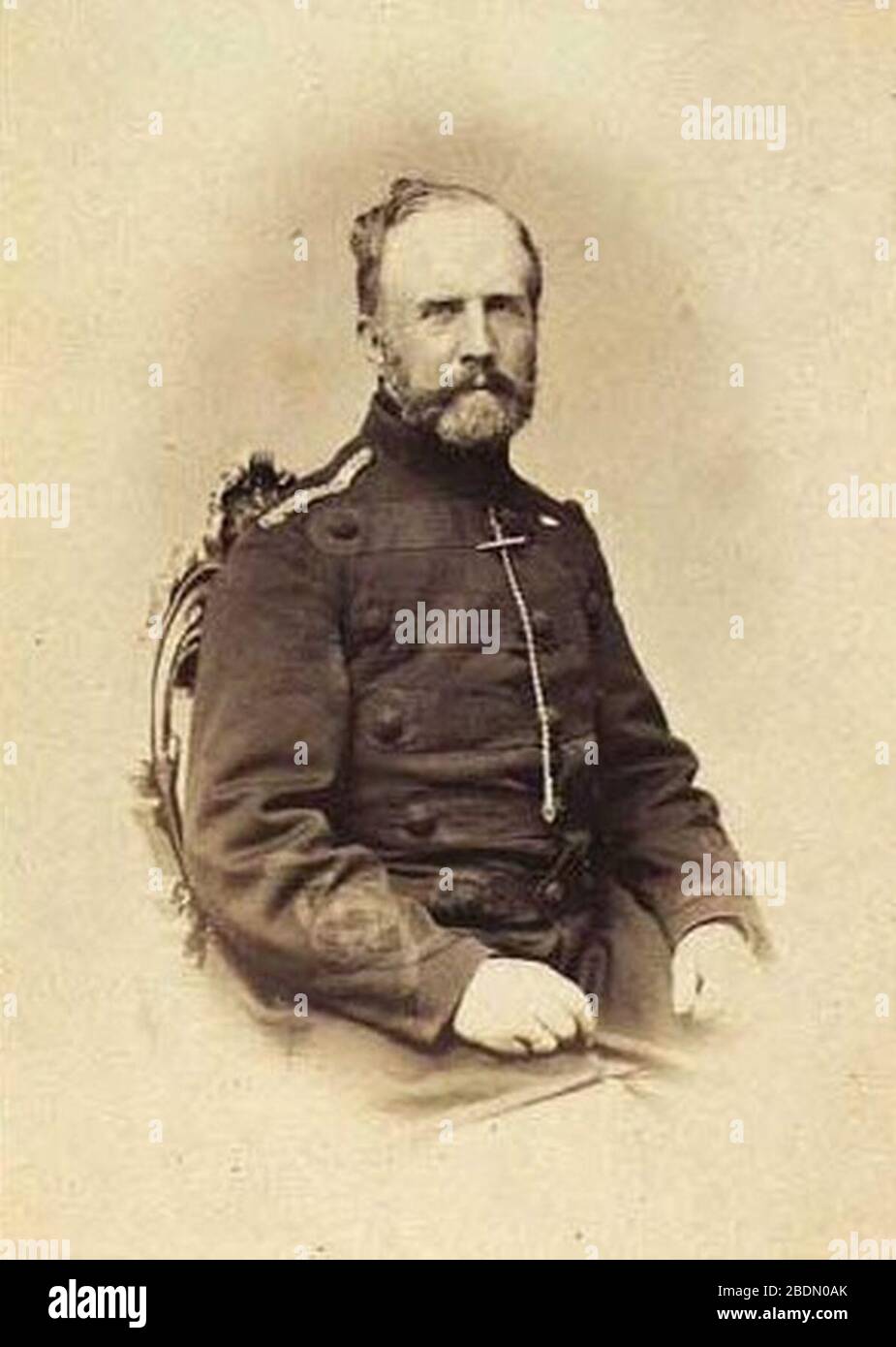 Hans Charles Johannes Beck 1864 by Eduard Hansen Stock Photo - Alamy