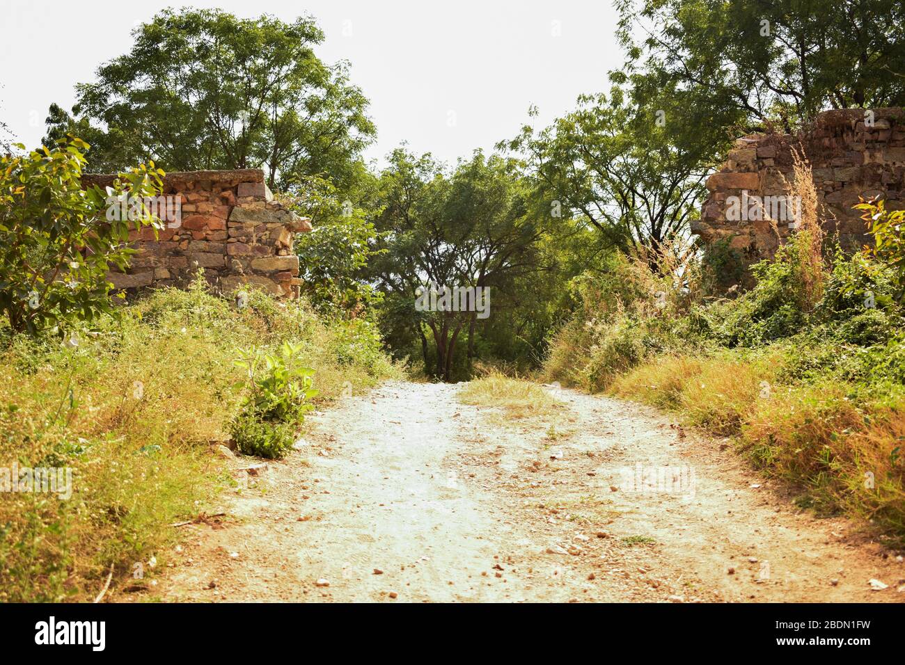 Pathway in Old Ancient Fort Background stock photograph image Stock ...