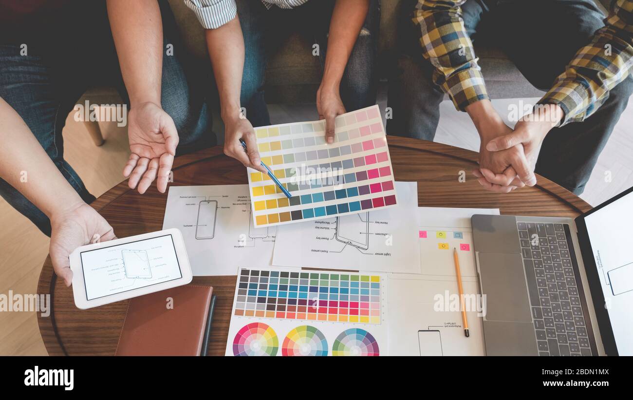 Creative Team Meeting to Discuss the Terms of Use of Original Product ...