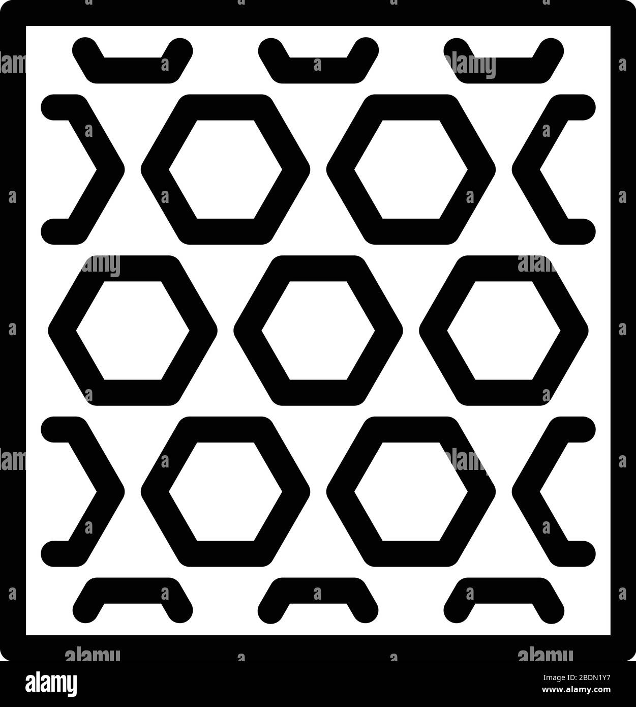 Hexagonal paving icon, outline style Stock Vector Image & Art - Alamy Hexagonal paving icon, outline style Stock Vector Image & Art - Alamy
