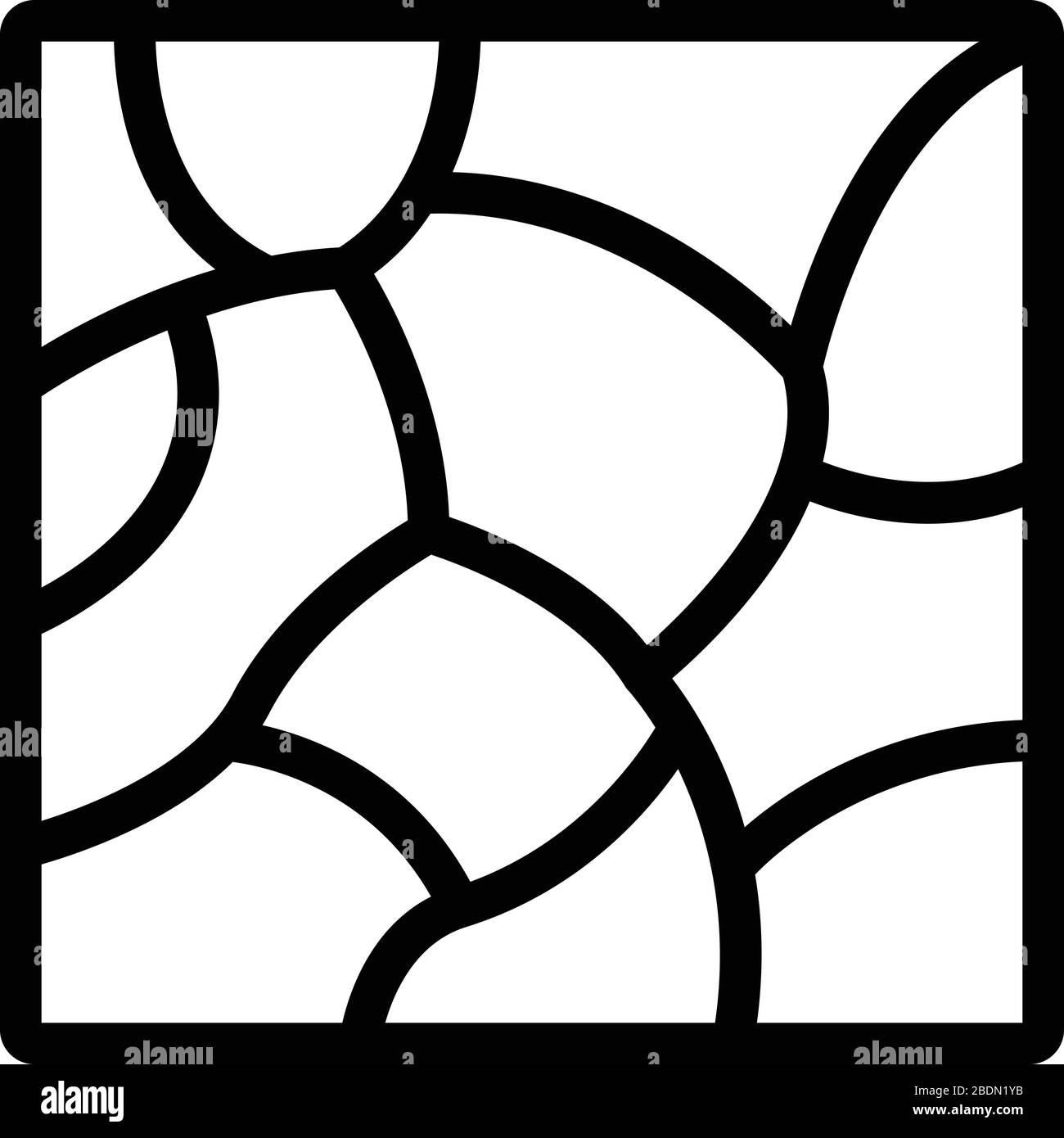 Stone paving icon, outline style Stock Vector Image & Art - Alamy