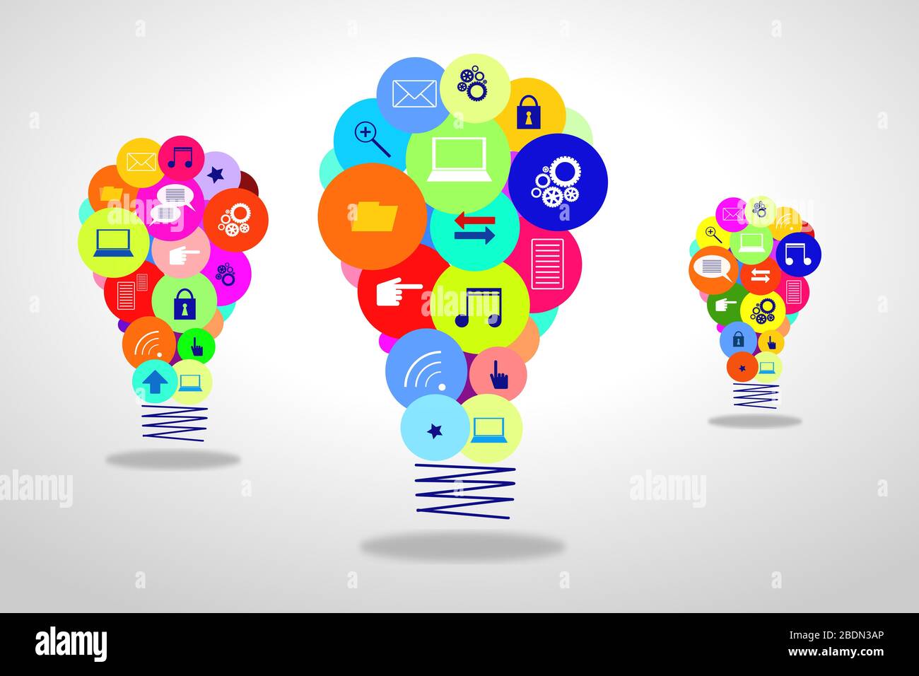 Idea/ creativity concept - illustration Stock Photo - Alamy