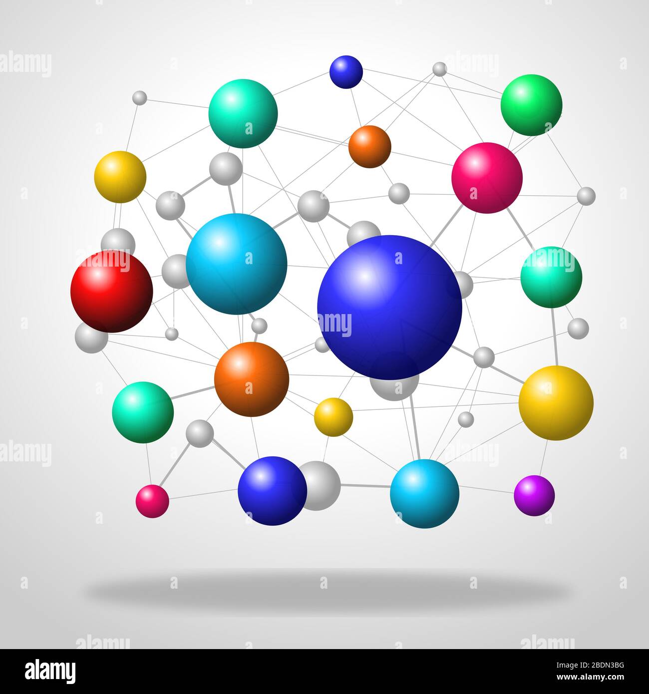 Social networking/ Internet concept - illustration Stock Photo - Alamy