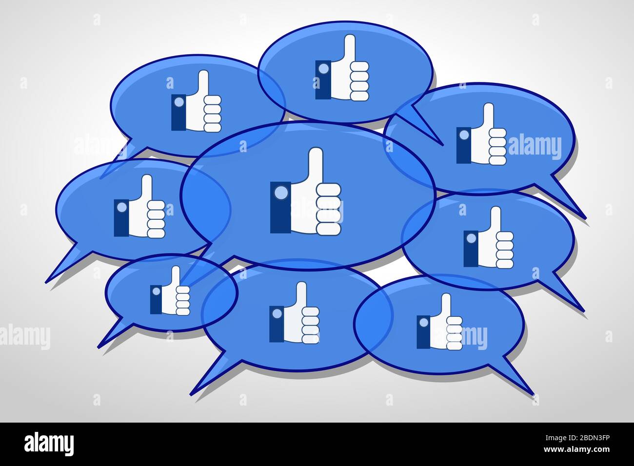 Social networking/ Internet concept - illustration Stock Photo - Alamy