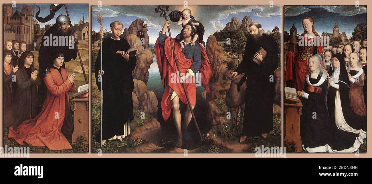 Hans memling moreel triptych hi-res stock photography and images - Alamy