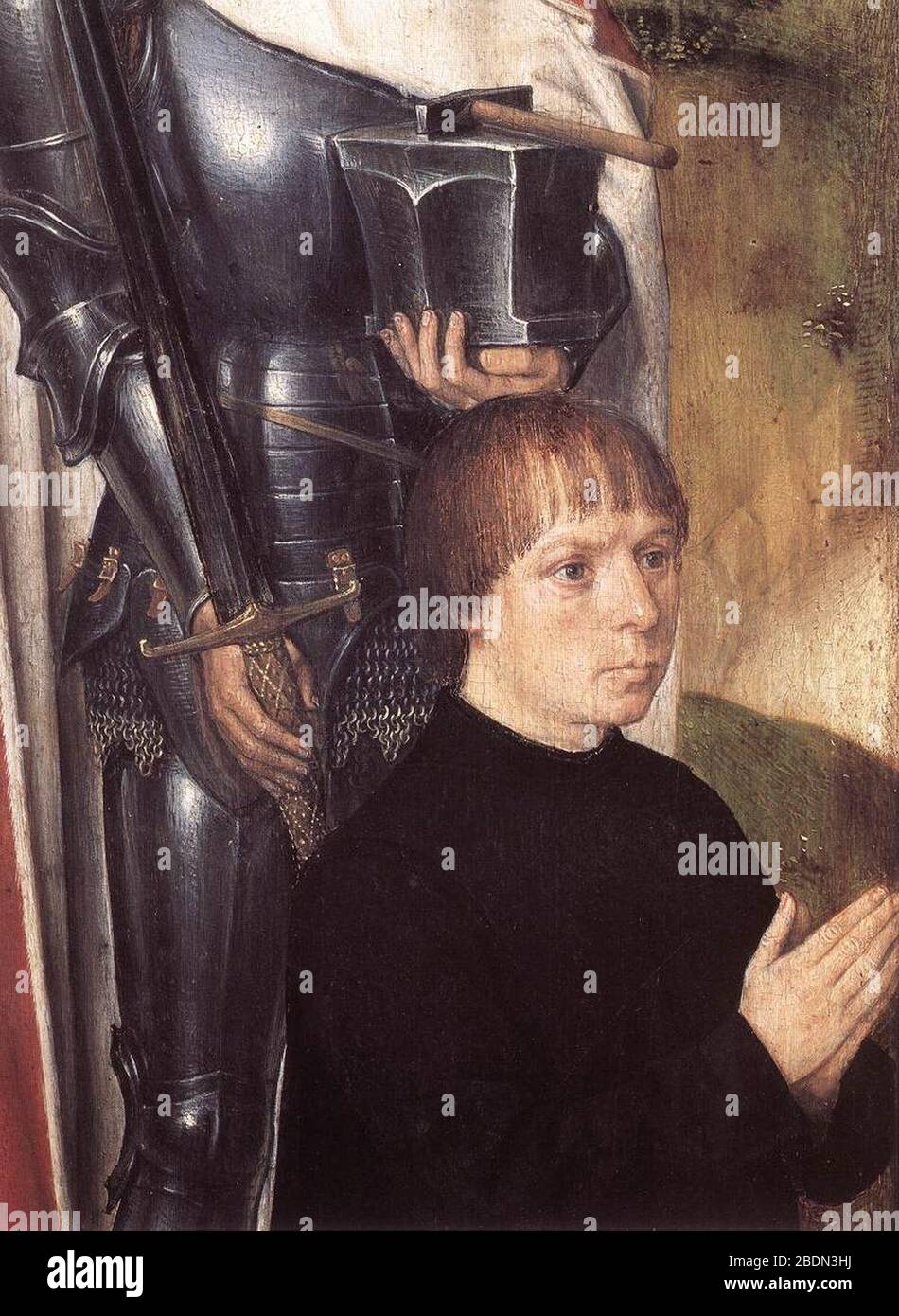 Hans Memling - Triptych of Adriaan Reins (detail Stock Photo - Alamy