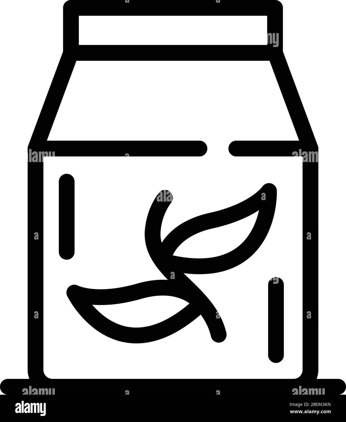 Tea paper package icon, outline style Stock Vector Image & Art - Alamy