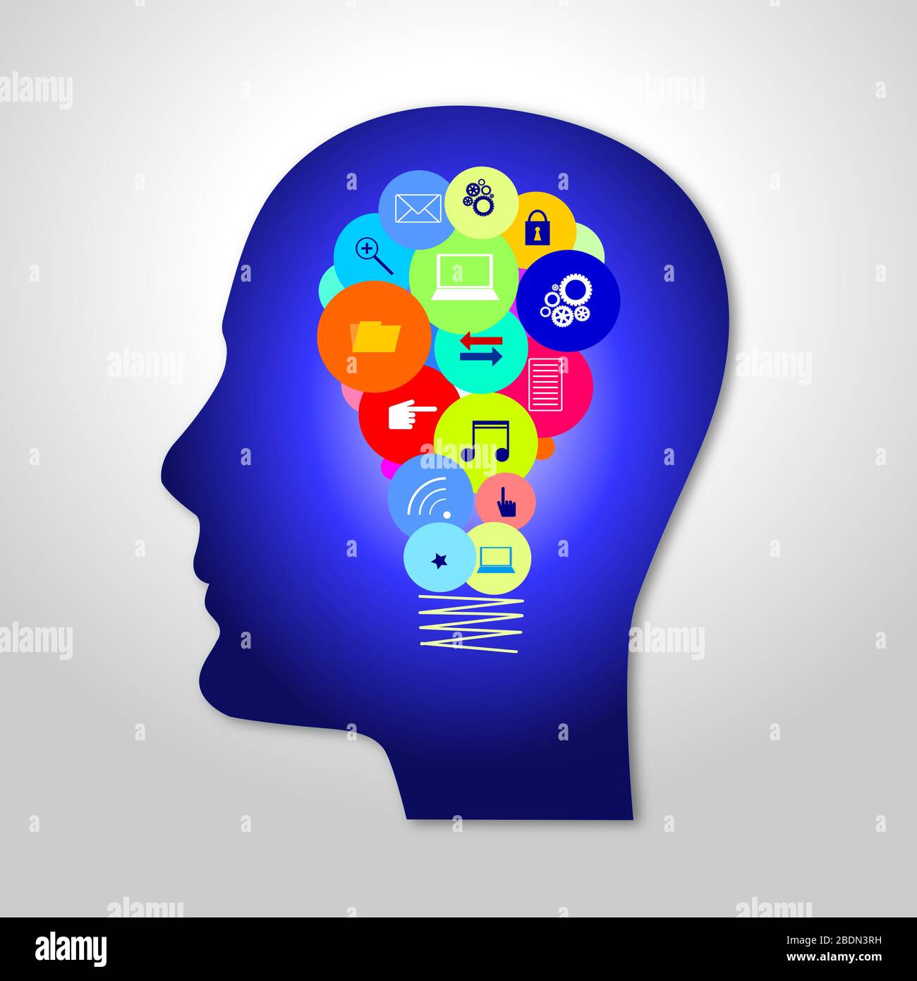 Idea/ creativity concept - illustration Stock Photo - Alamy