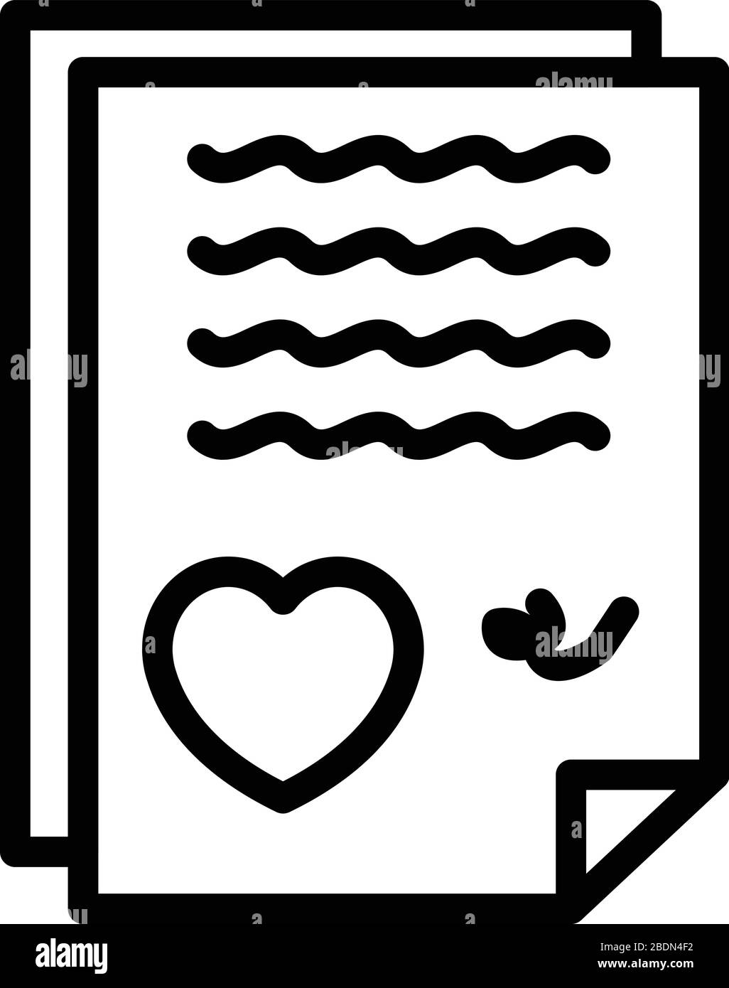 Happy mail lettering hand Stock Vector Images - Alamy