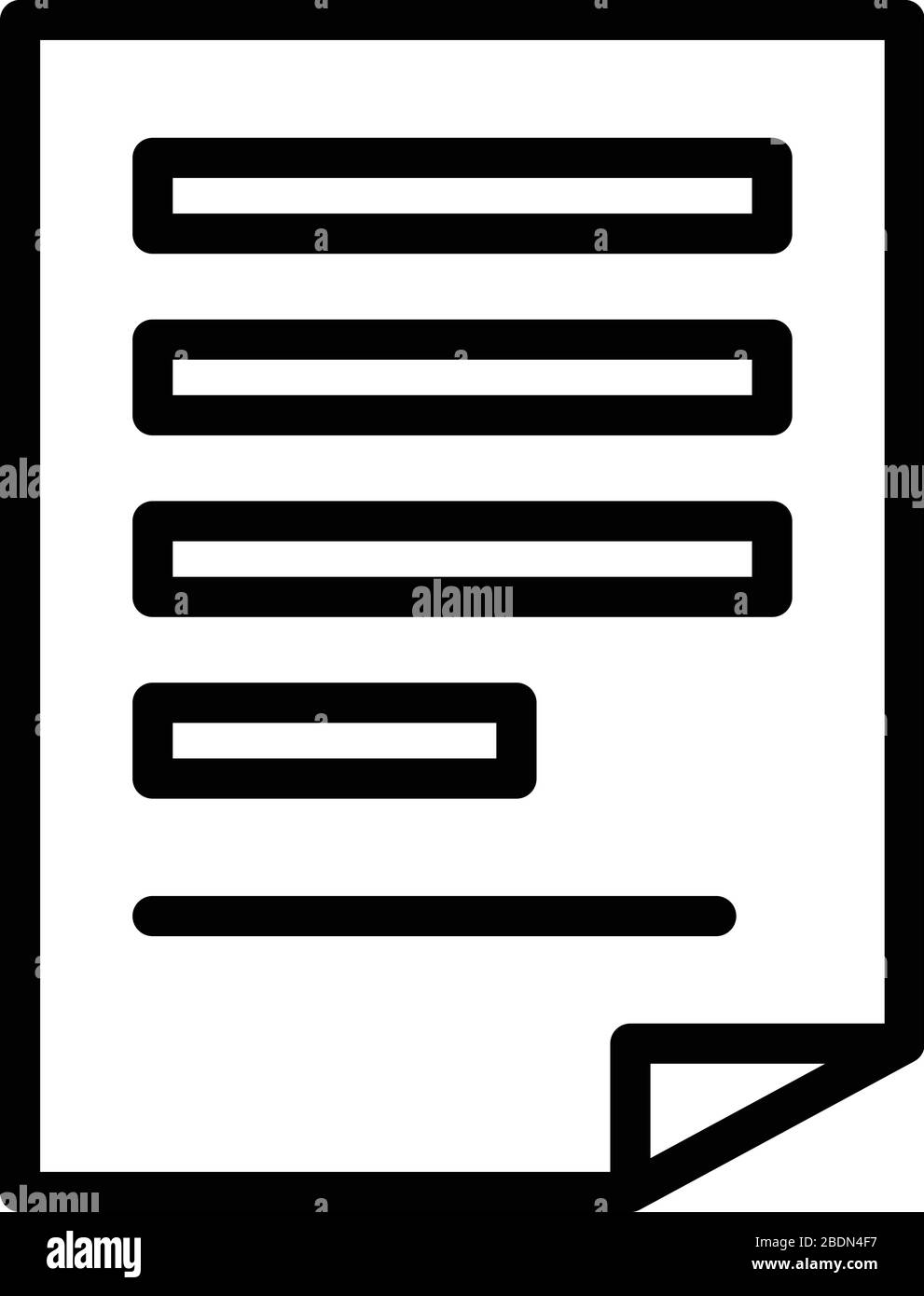 Paper document report icon, outline style Stock Vector Image & Art - Alamy Paper document report icon, outline style Stock Vector Image & Art - Alamy