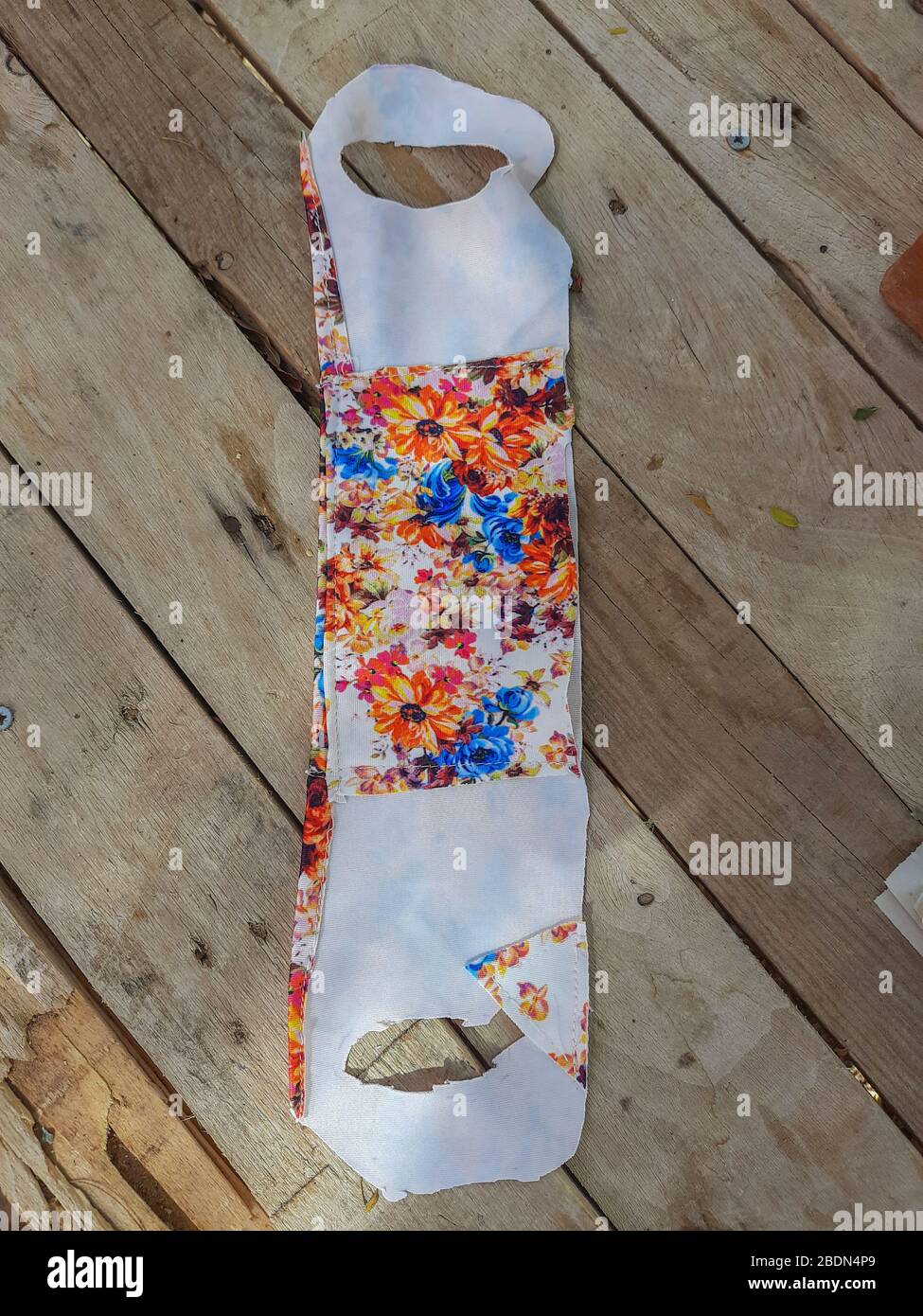 Mask made from cloth hi-res stock photography and images - Alamy