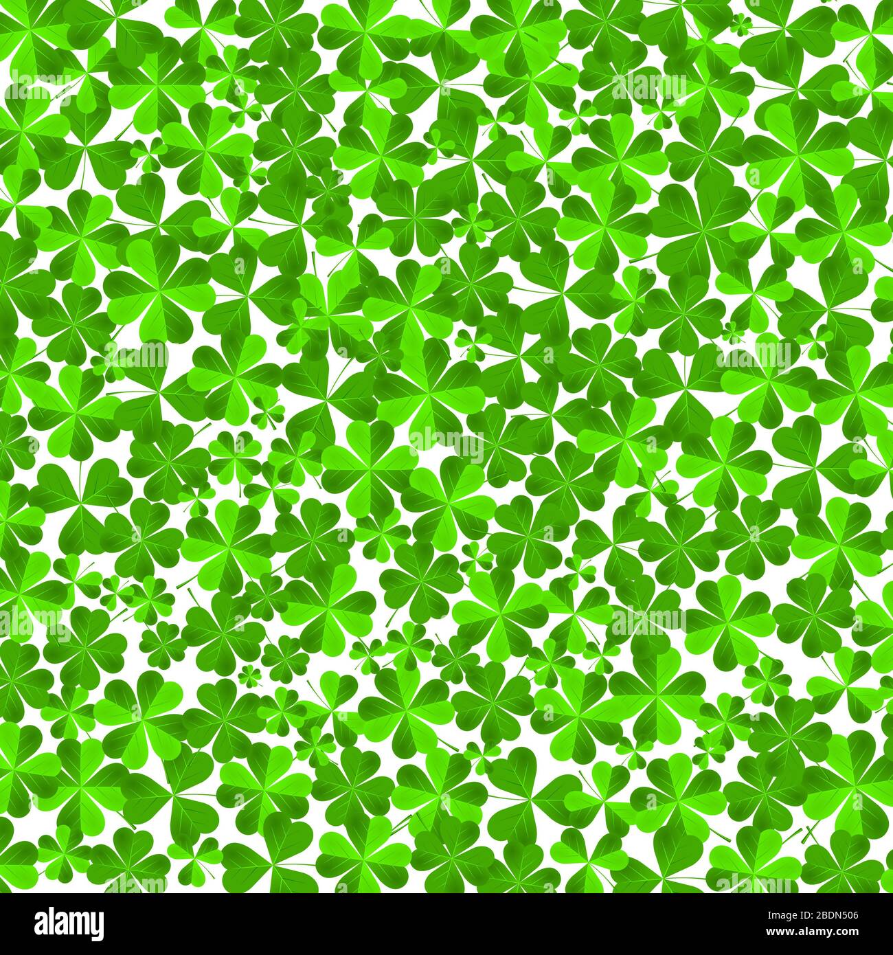 St. Patrick's Day - shamrock texture Stock Photo - Alamy