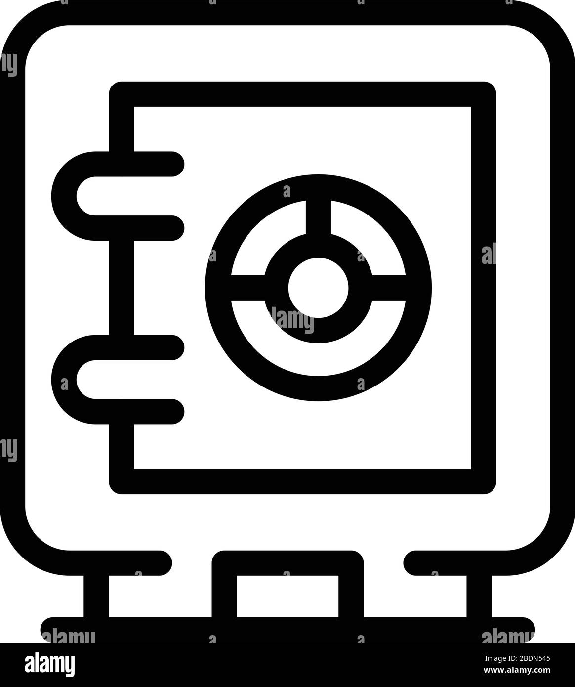 Money safe icon, outline style Stock Vector Image & Art - Alamy