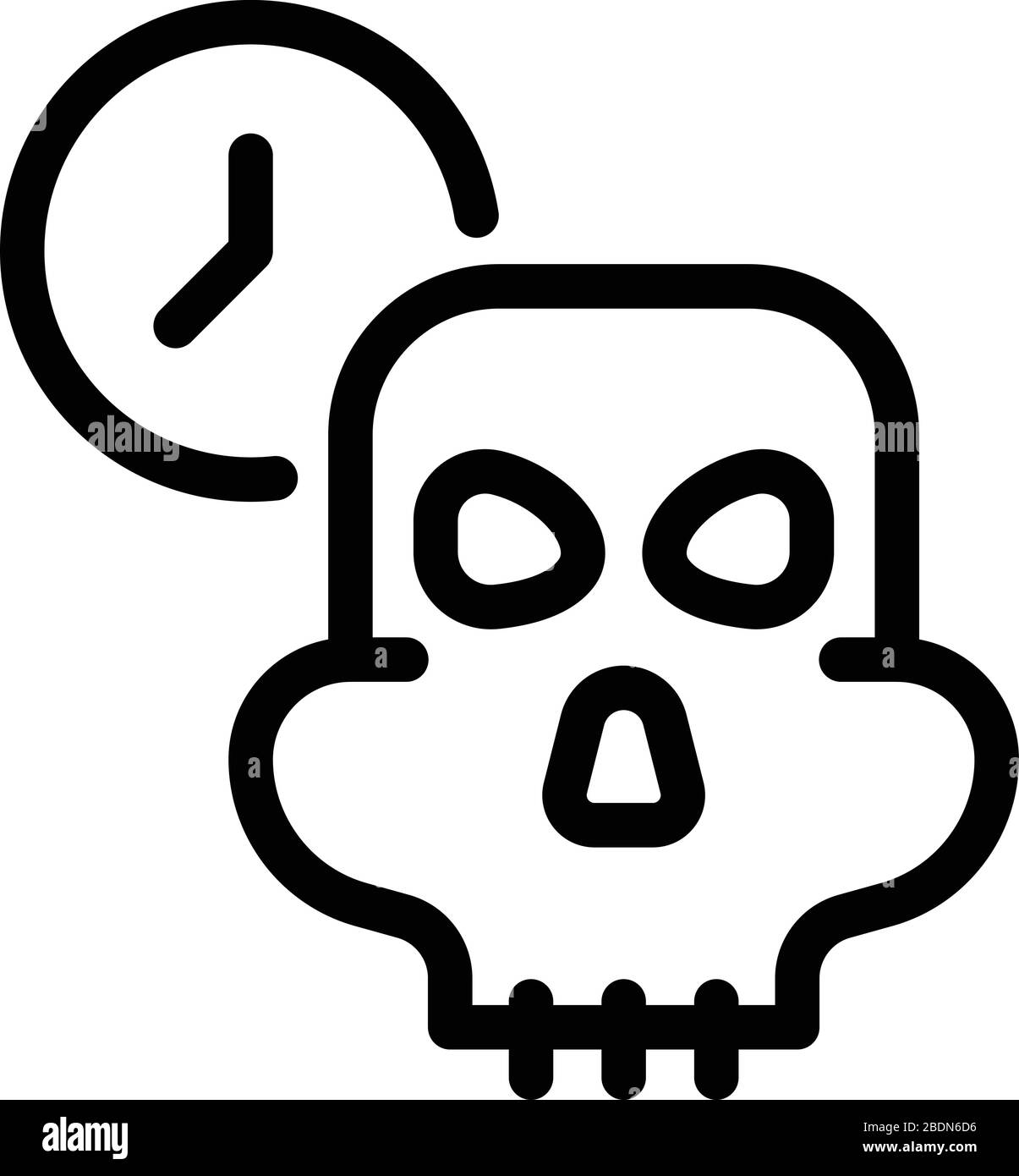 Timing fraud icon, outline style Stock Vector Image & Art - Alamy