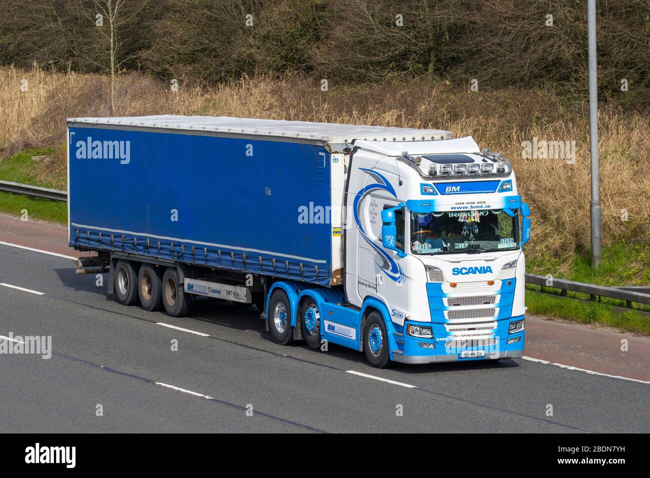 BM Haulage delivery trucks, Irish lorry, transportation, truck, cargo ...
