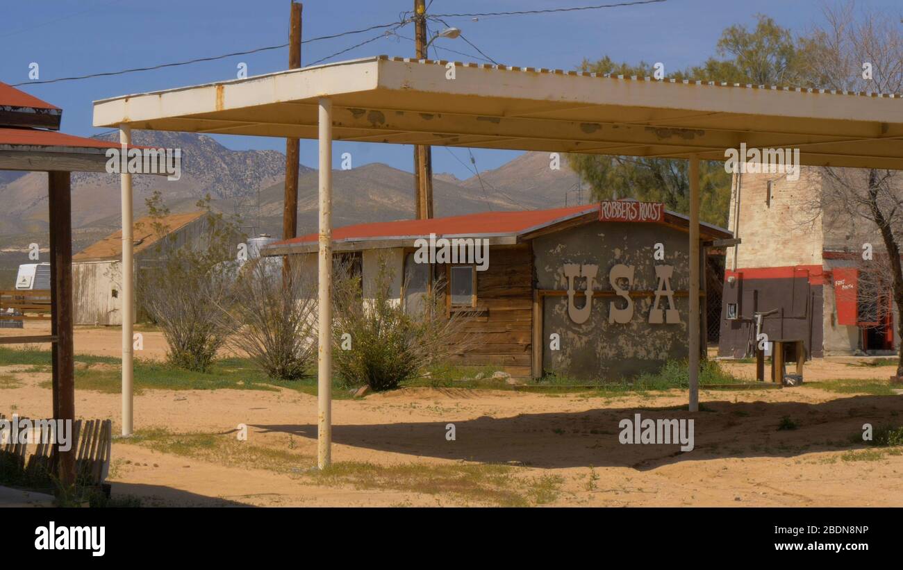 Typical Ghost Town in California - MOJAVE CA, USA - MARCH 29, 2019 ...