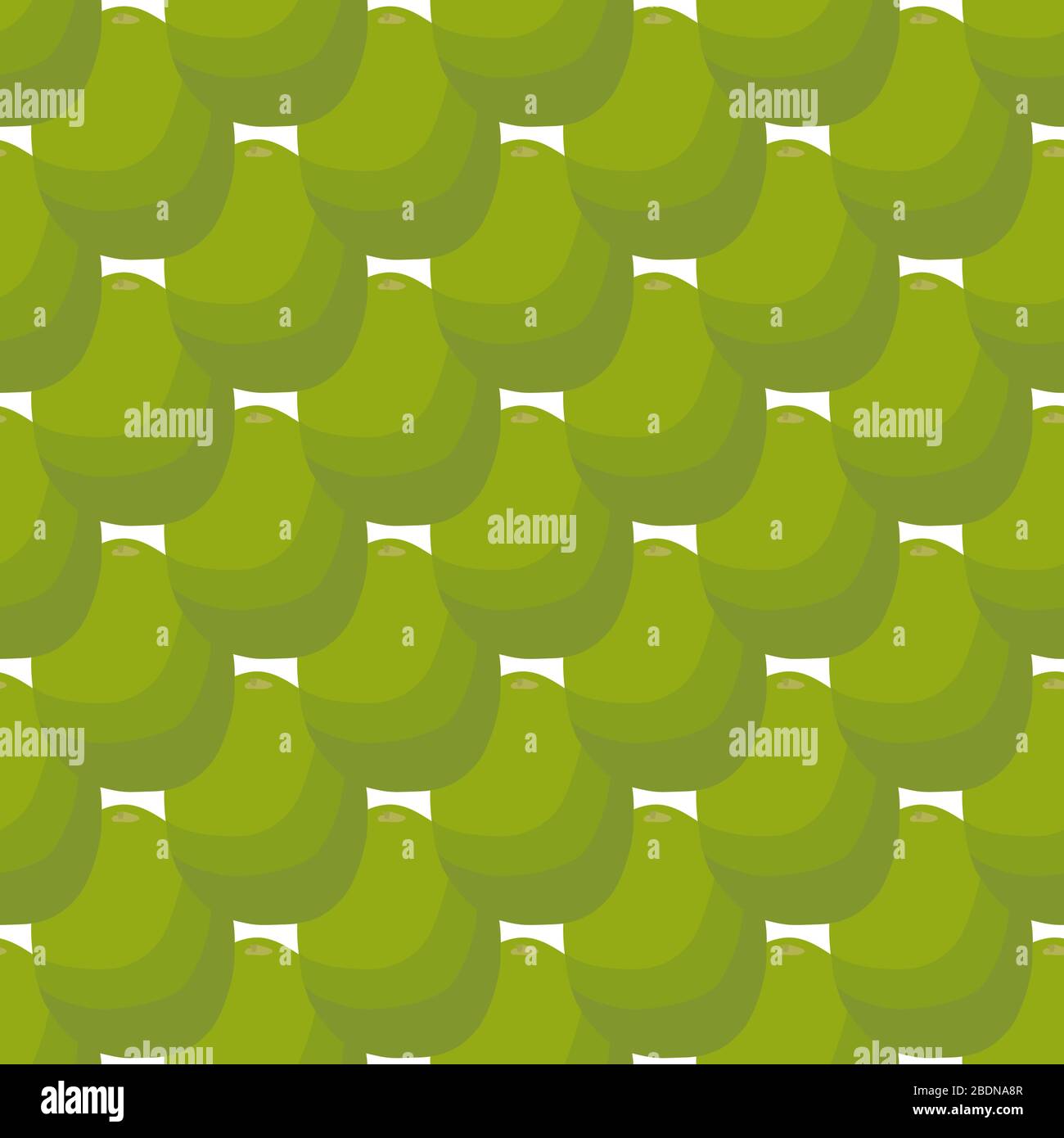 Illustration on theme big colored seamless guava, bright fruit pattern ...