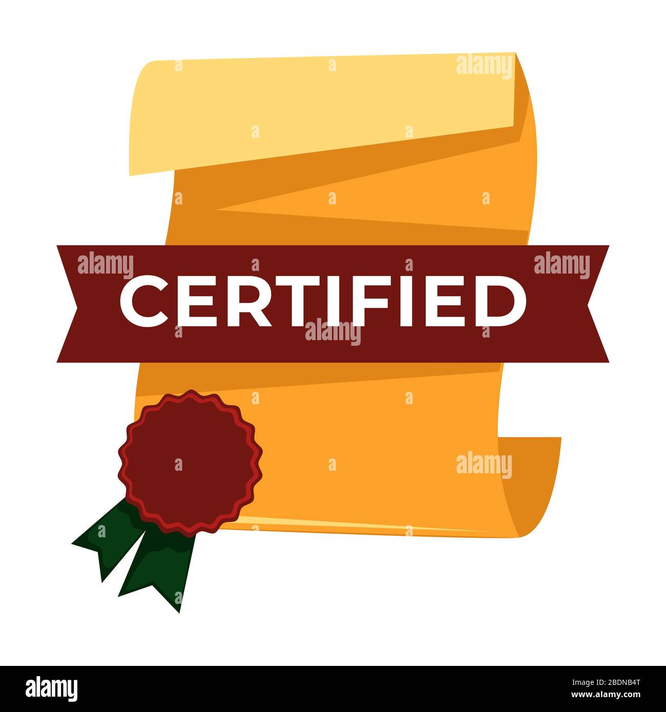 Certify certified Stock Vector Images - Alamy