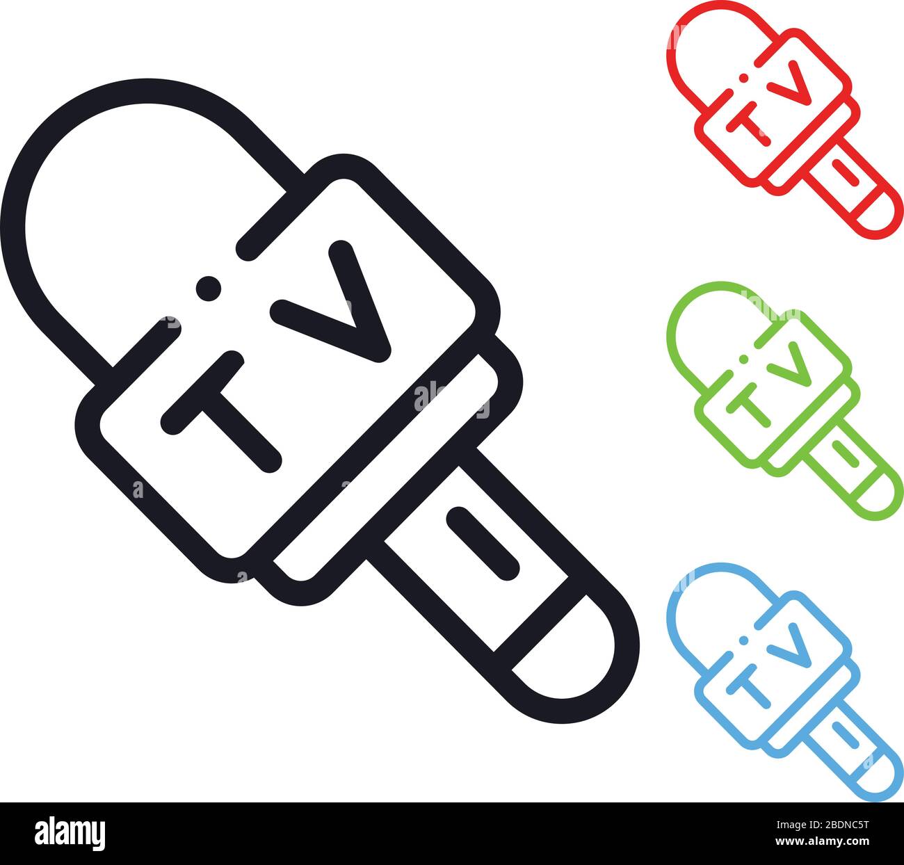 News mick Stock Vector Images - Alamy