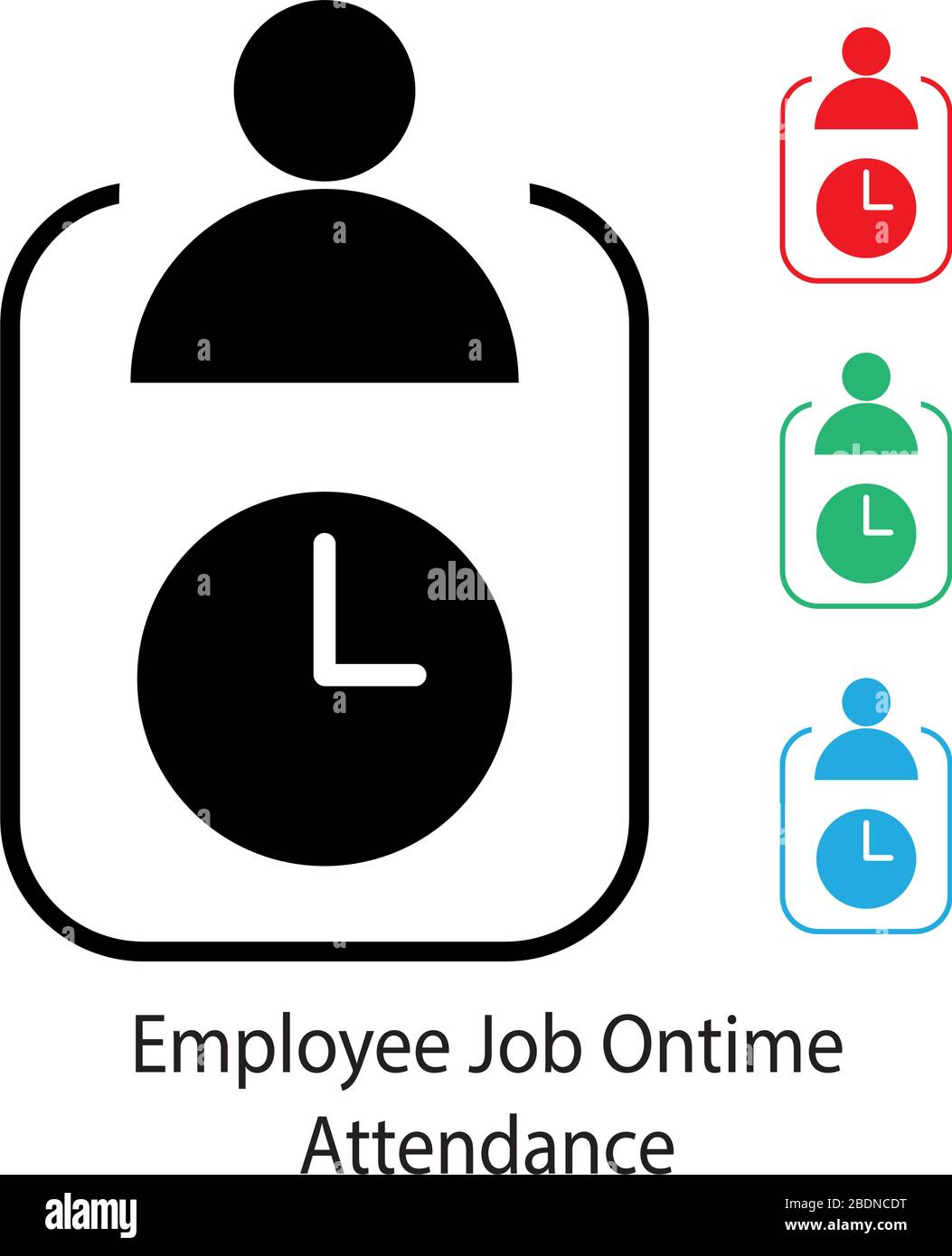 Employee Attendance Icons