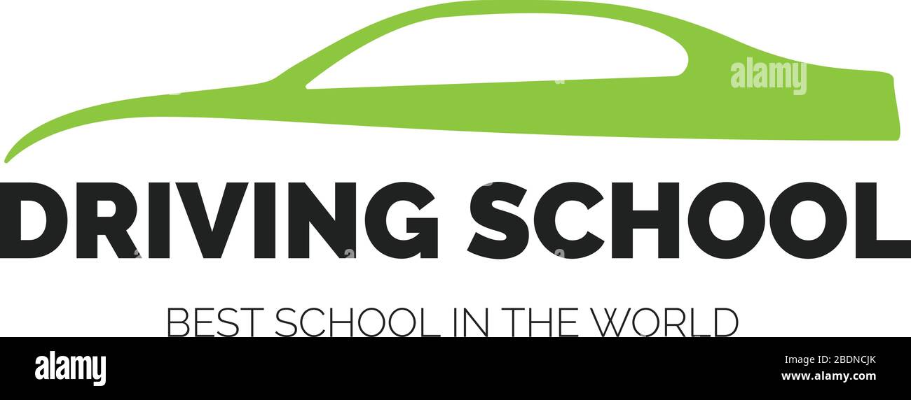 Driving school Car Logo vector icon design Stock Vector Image & Art - Alamy