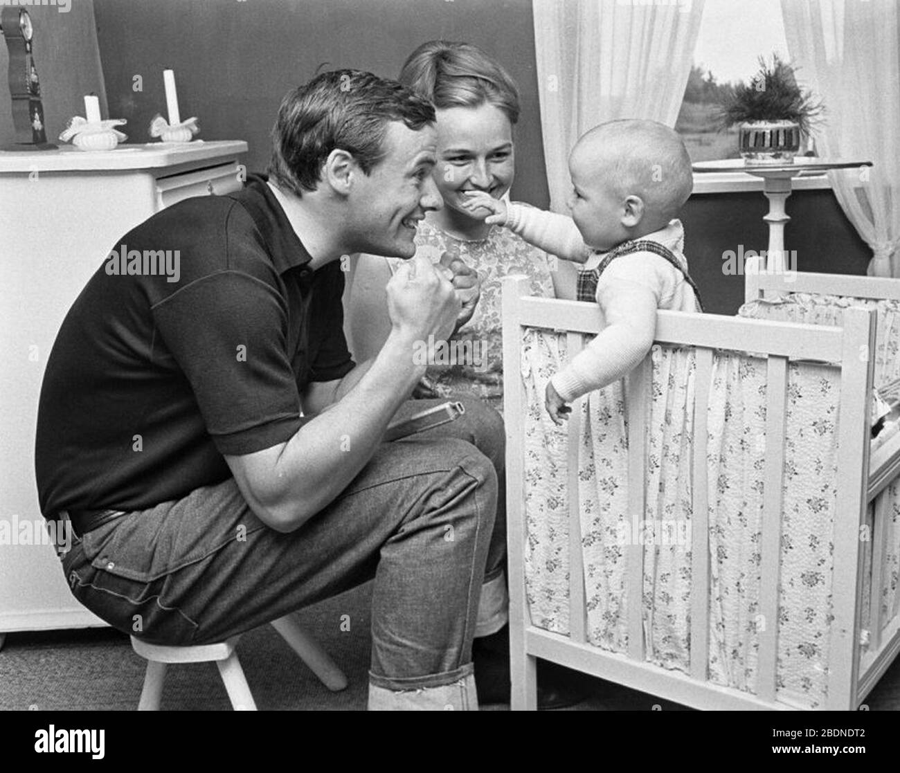 Harald Nielsen and Rudi Hansen 1965b Stock Photo - Alamy