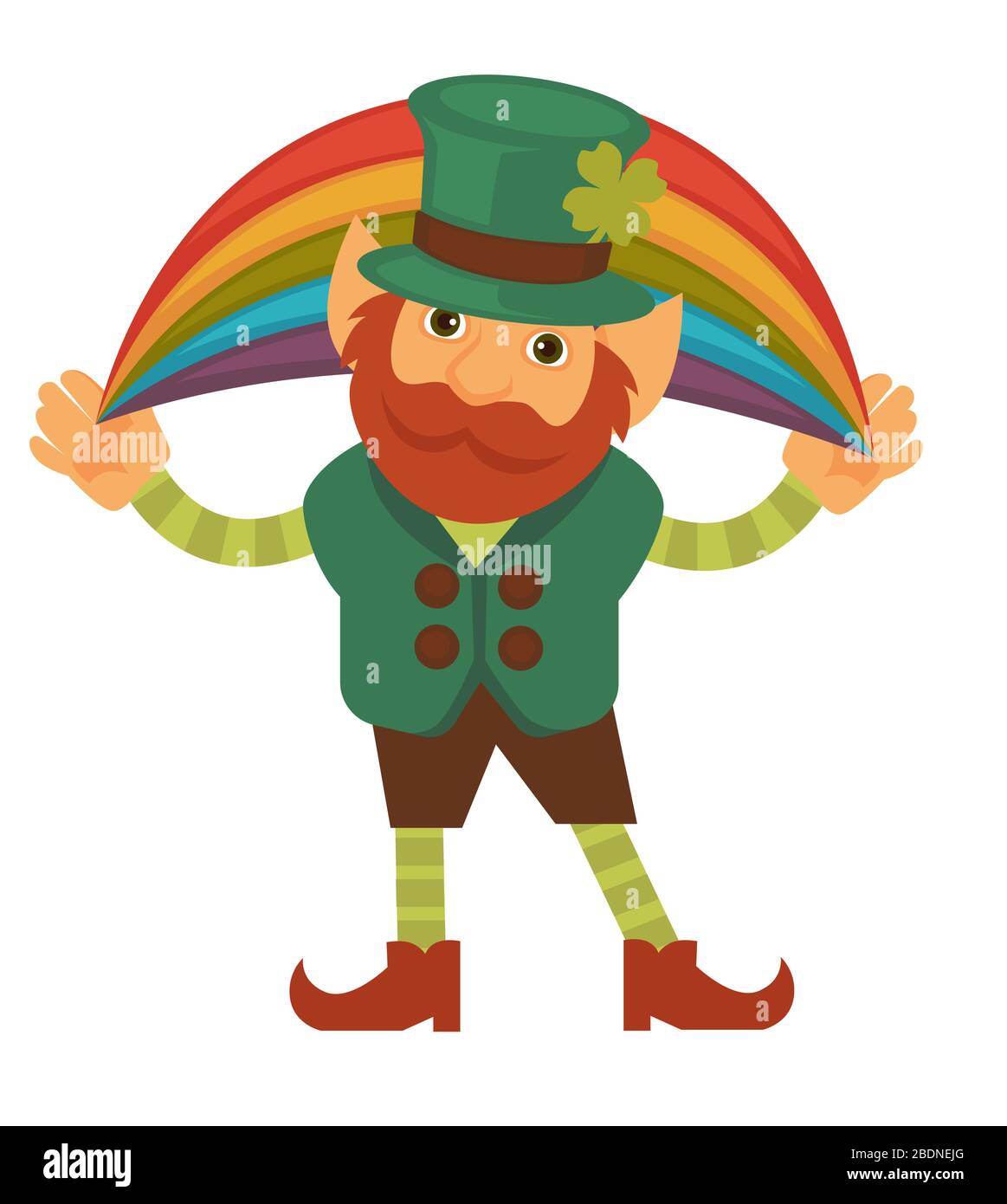 Leprechaun rainbow hi-res stock photography and images - Alamy