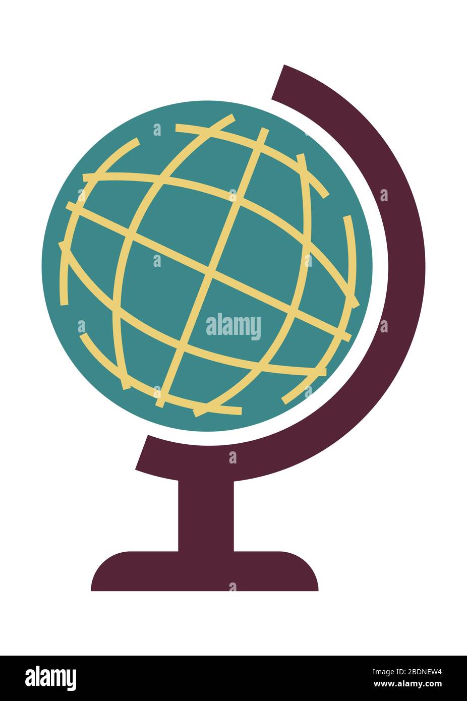 Geography globus Stock Vector Images - Alamy