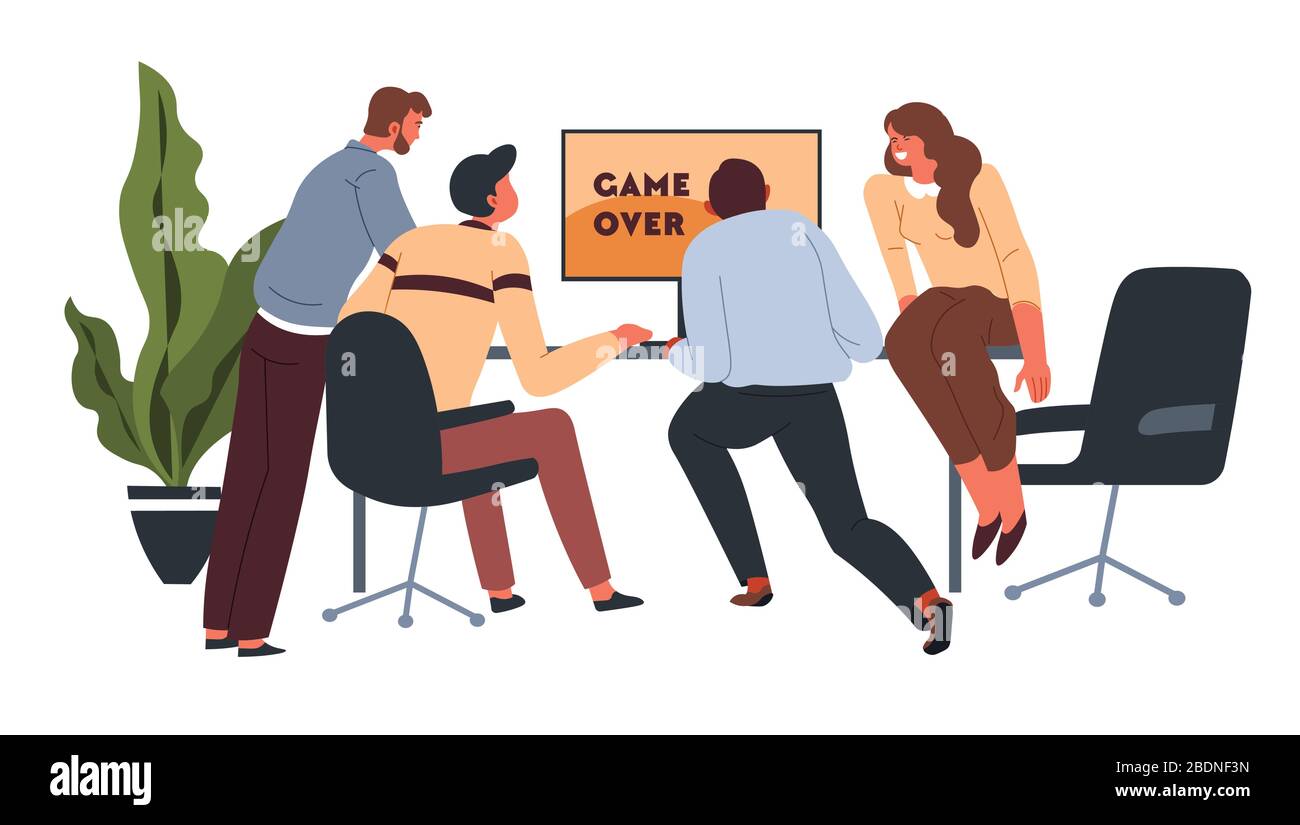 Videogame conference Stock Vector Images - Alamy