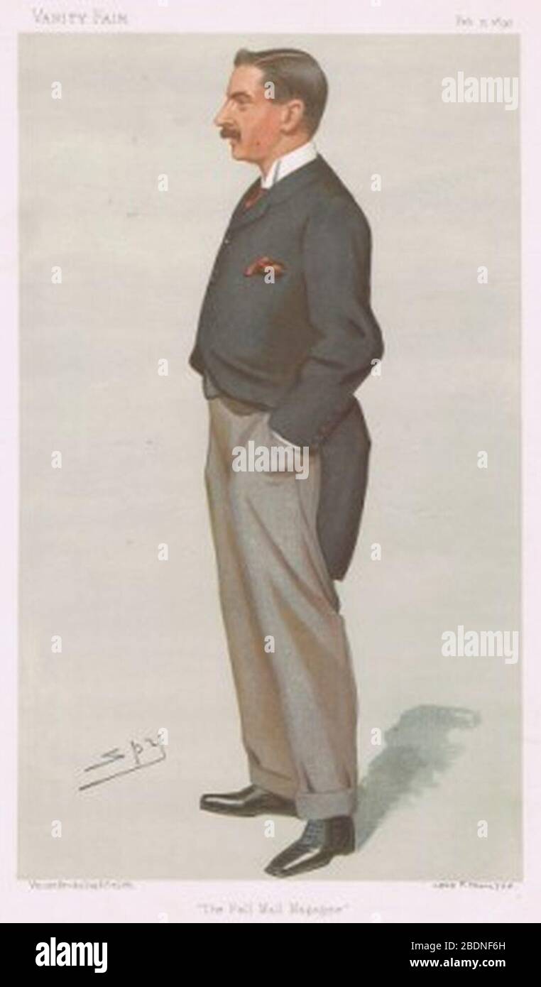 Lord Frederick Spencer Hamilton Vanity Fair 1895-02-07 Stock Photo - Alamy