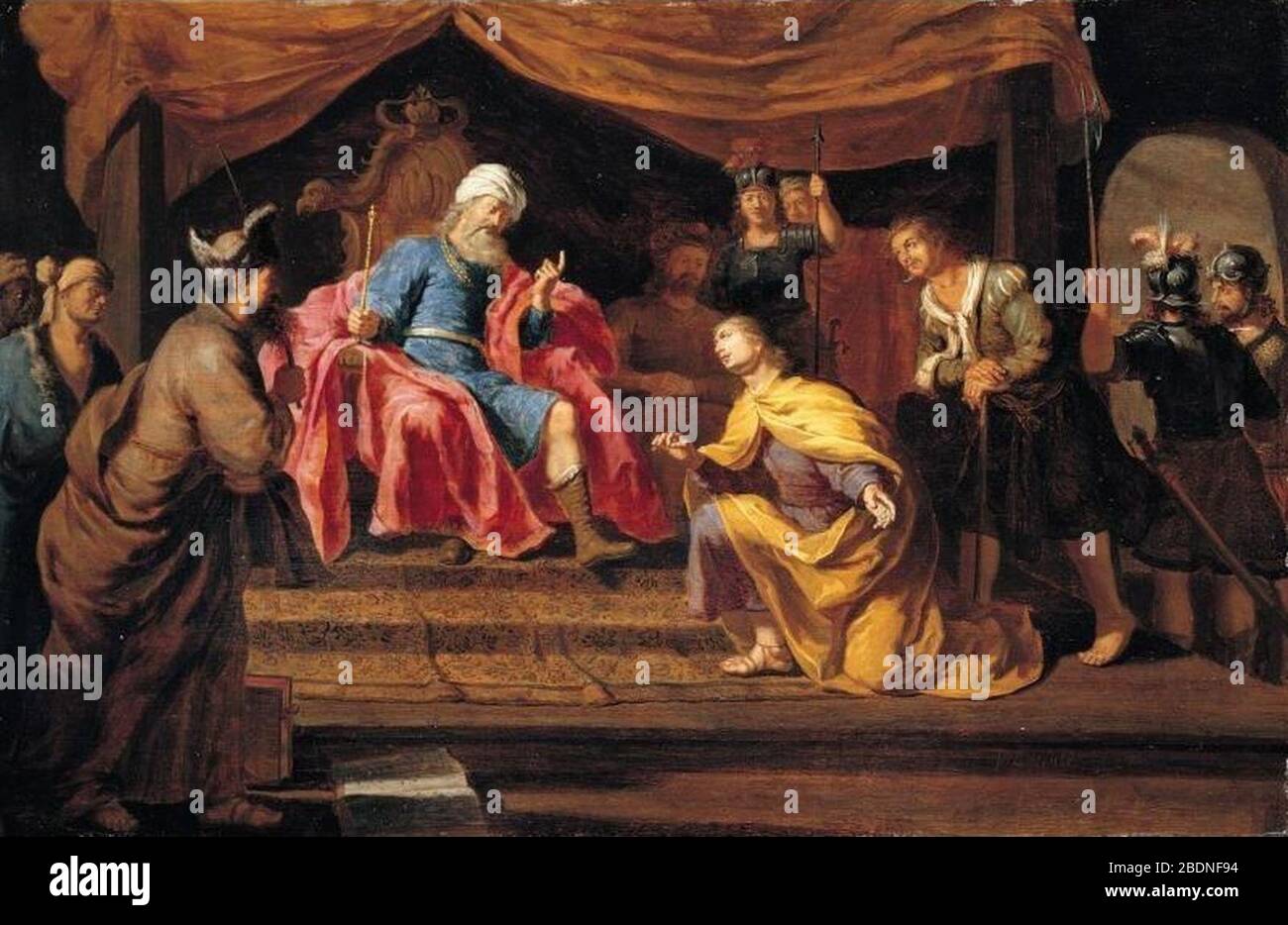 Joseph interpreting pharaoh's dream hi-res stock photography and images ...
