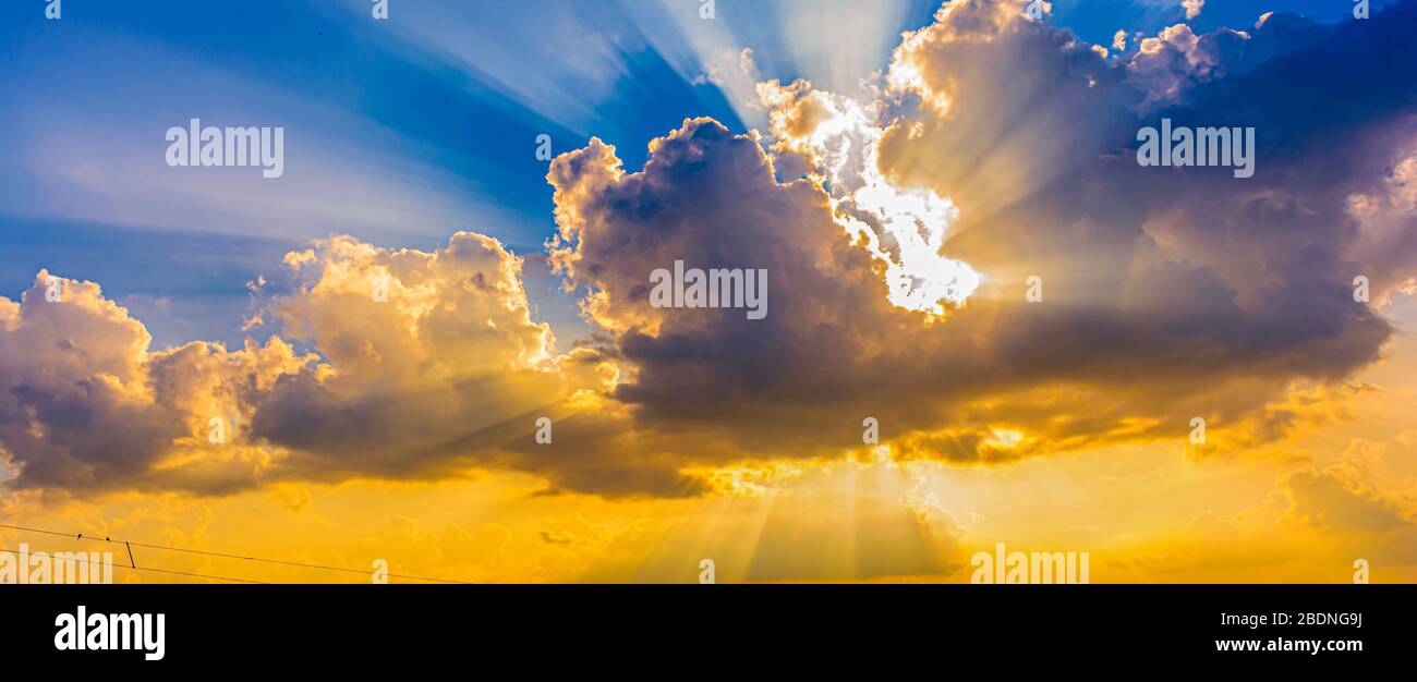 Sunlight Sky Background High Resolution Stock Photography and Images ...