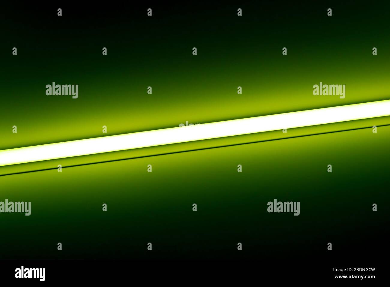 neon green lights, abstract background, glowing diagonal line Stock ...