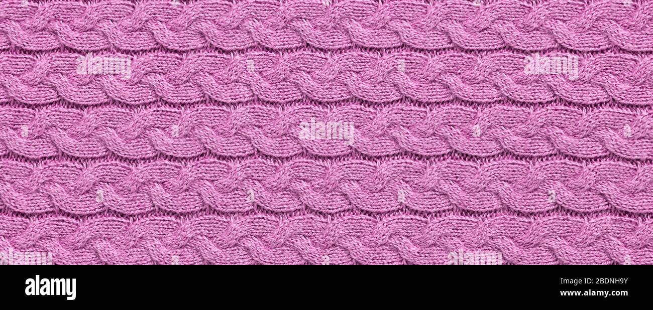 Pink knitwear texture hi-res stock photography and images - Alamy