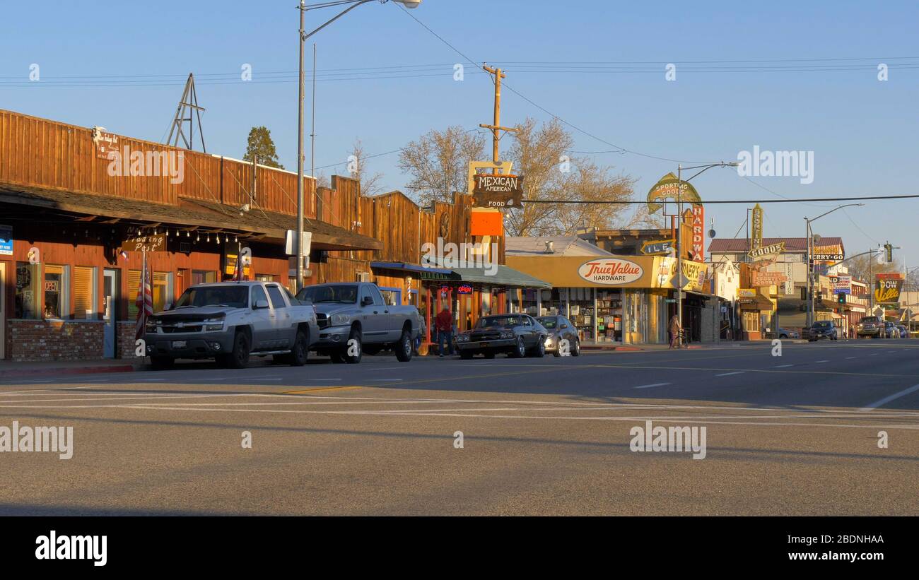 Main street bishop california hi-res stock photography and images - Alamy