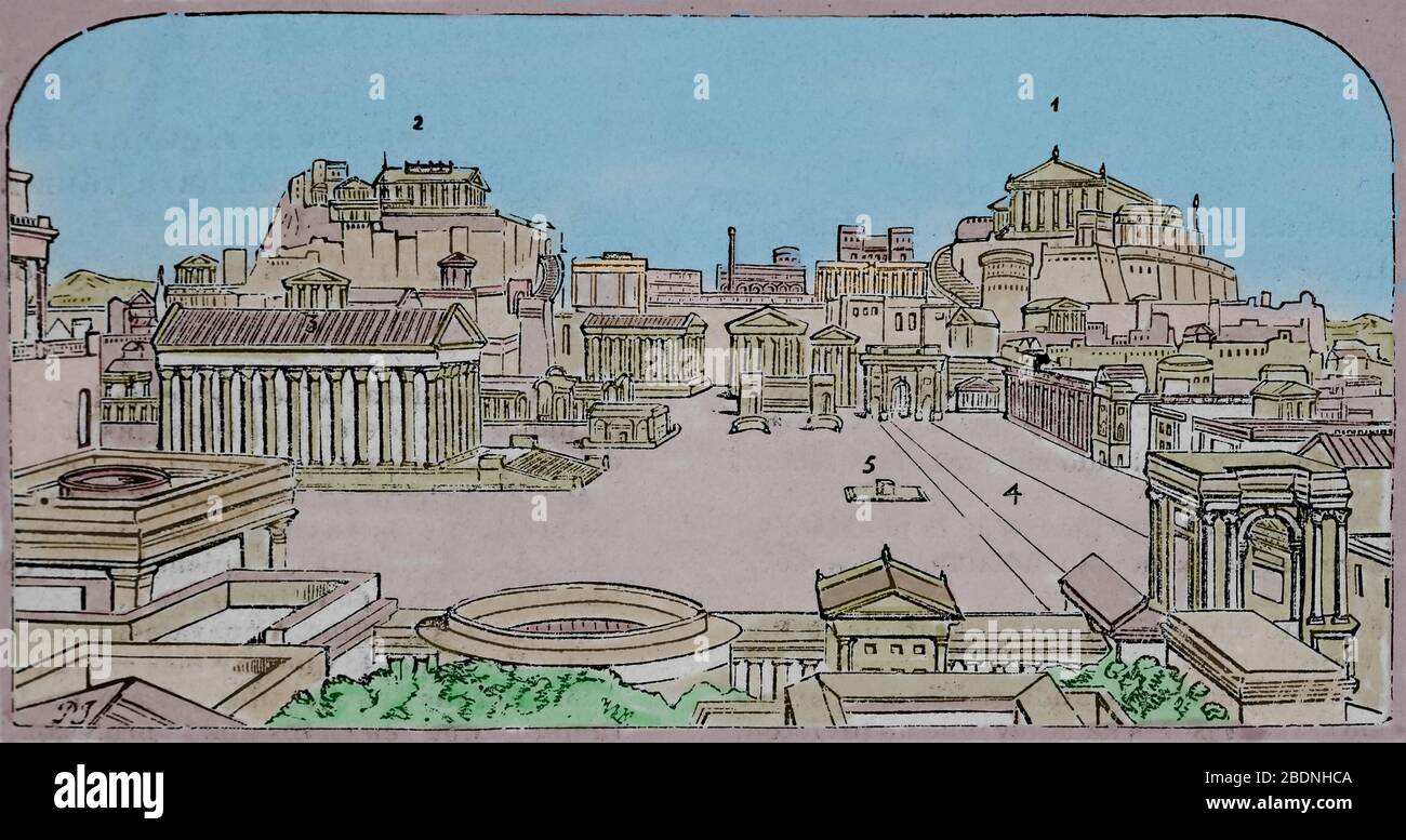 Capitoline Hill Plan