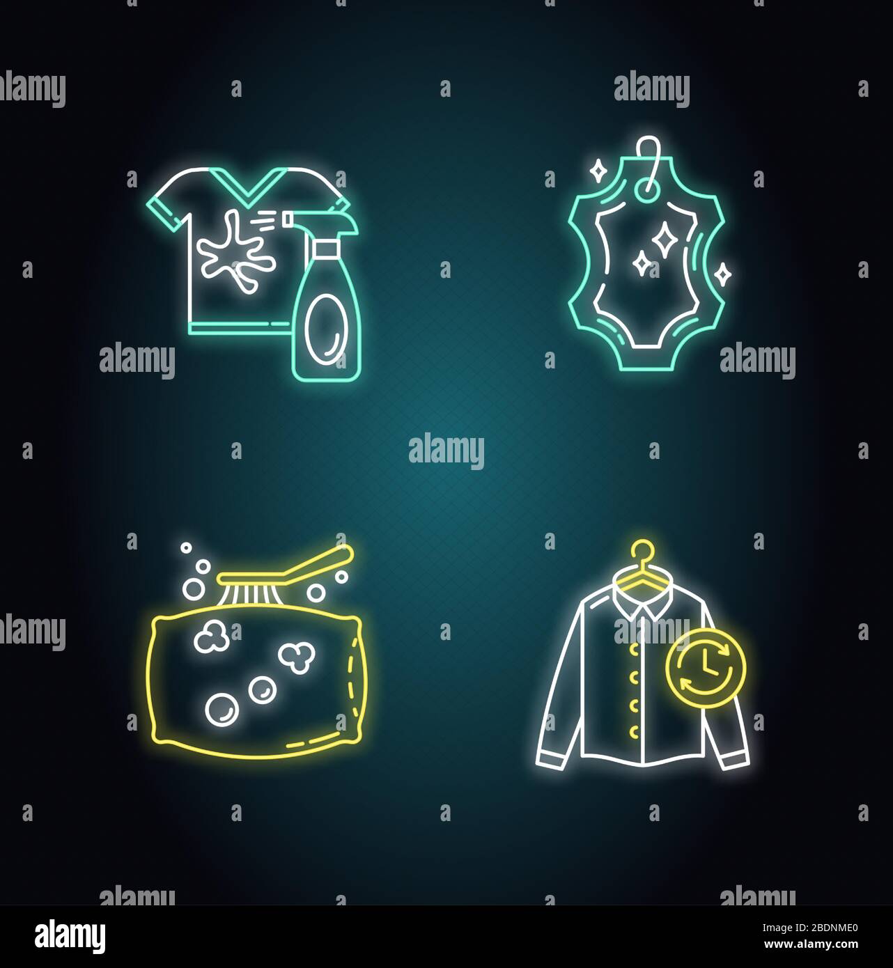 Fluorescent stain Stock Vector Images - Alamy