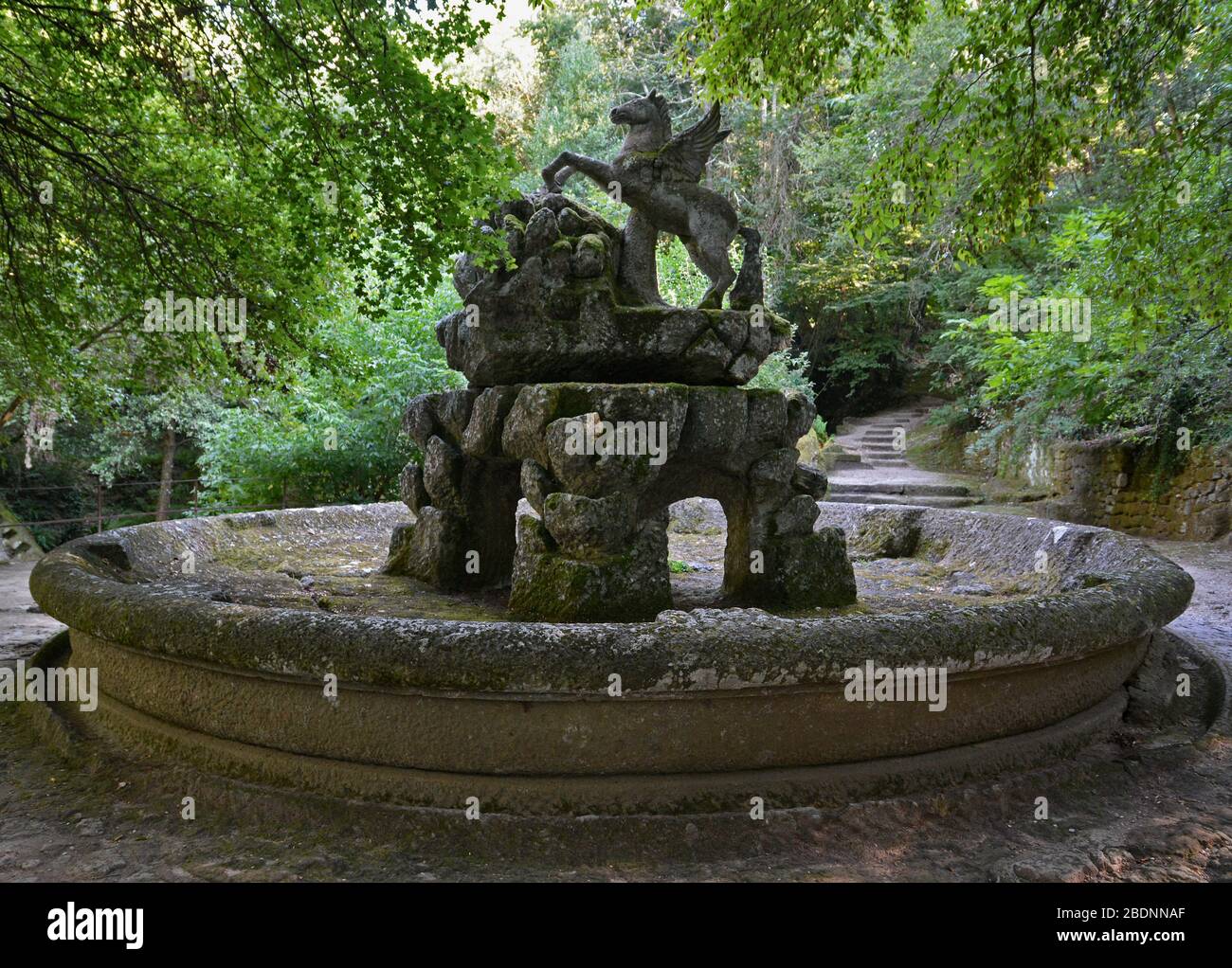 Bomarzo (Italy) - The famous Monsters Park ('Parco dei Mostri' in ...
