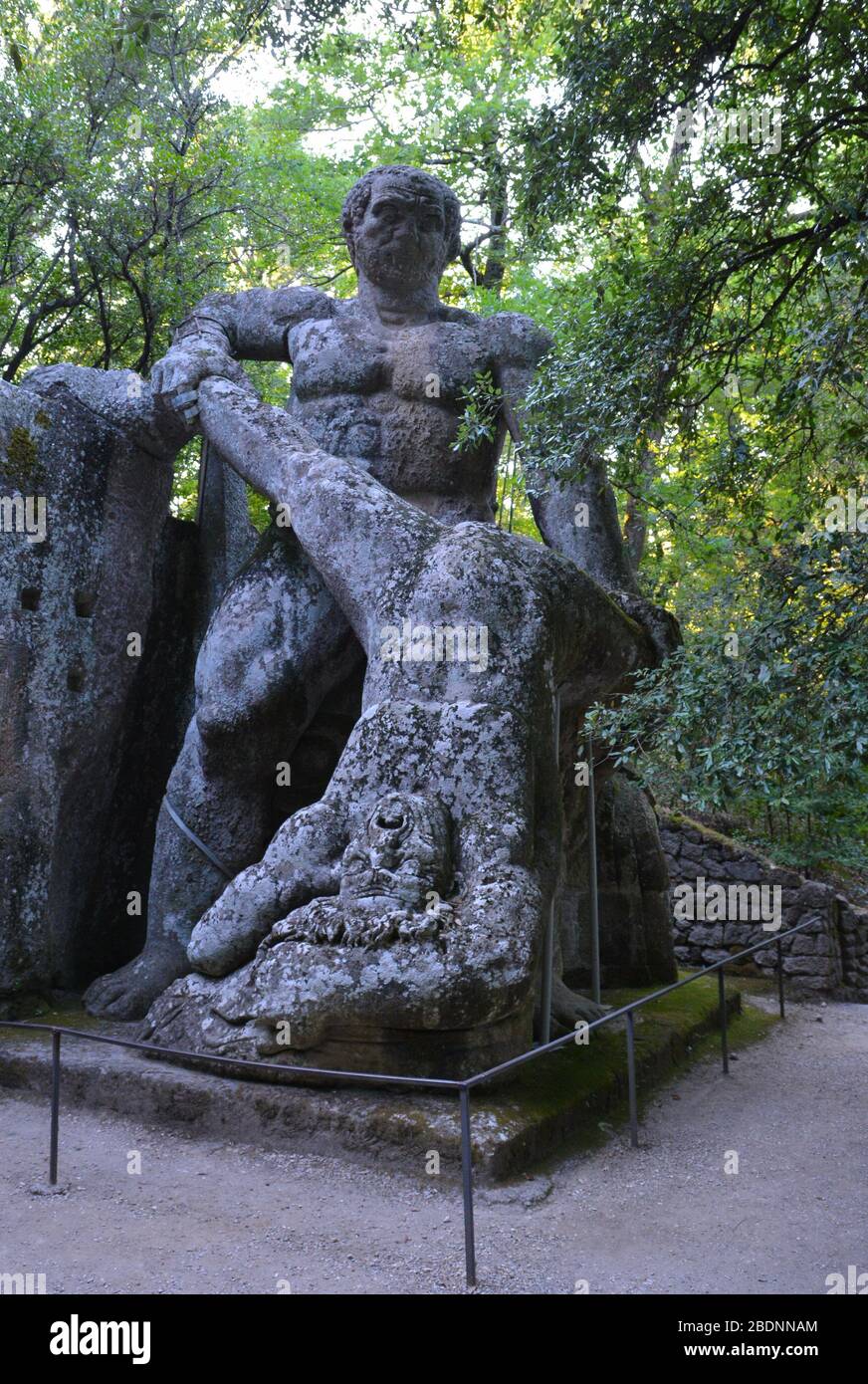Bomarzo (Italy) - The famous Monsters Park ('Parco dei Mostri' in ...