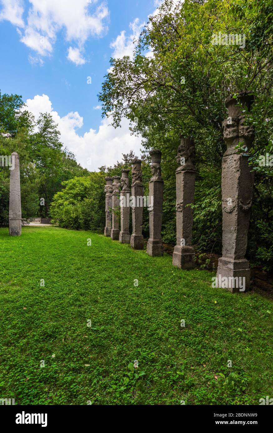 Bomarzo (Italy) - The famous Monsters Park ('Parco dei Mostri' in ...