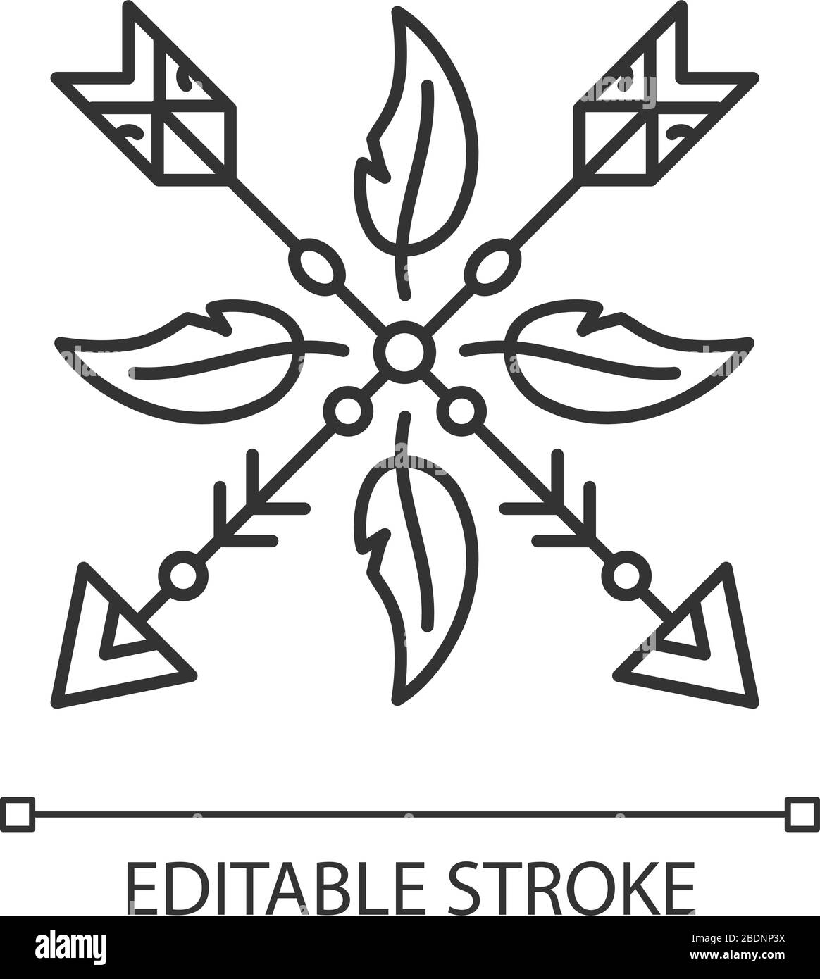 Good luck feather Stock Vector Images - Alamy