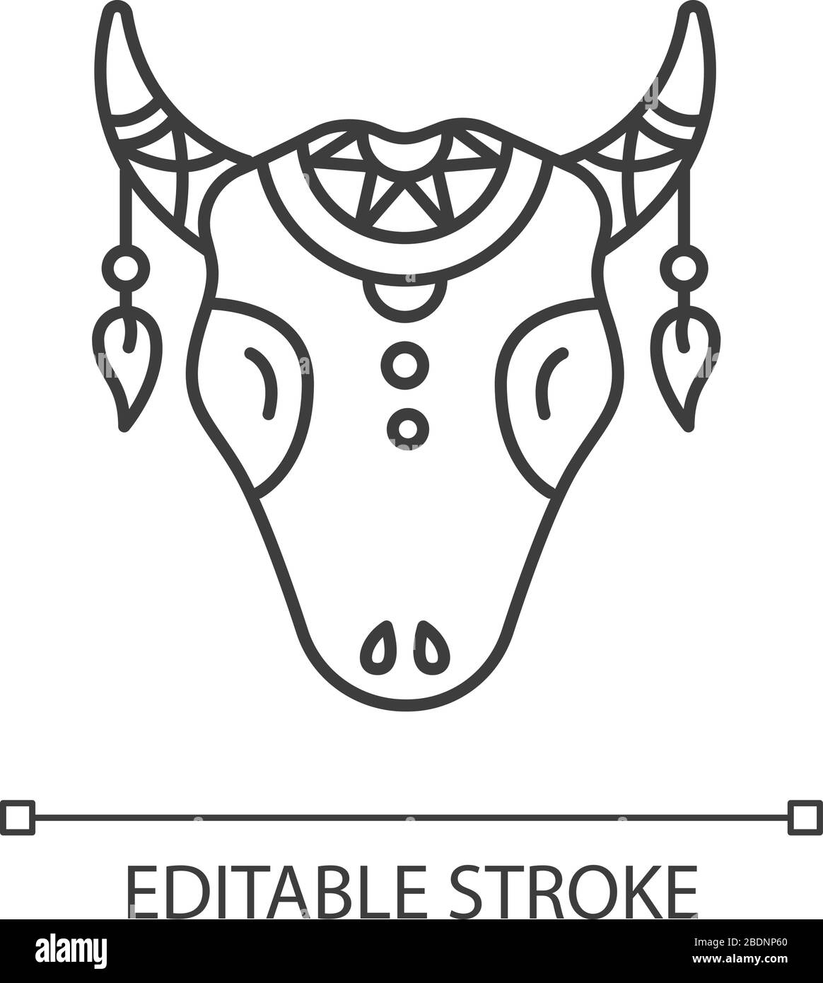 Cattle tribe Stock Vector Images - Alamy