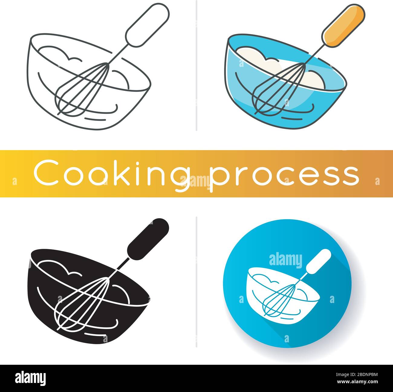 Whipping technique hi-res stock photography and images - Alamy