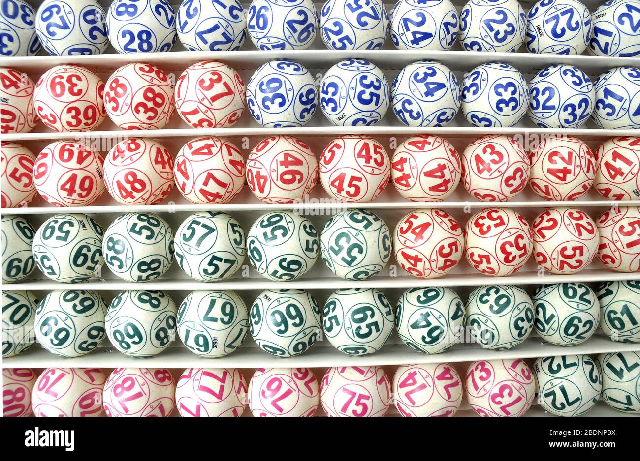 balls with numbers Stock Photo - Alamy