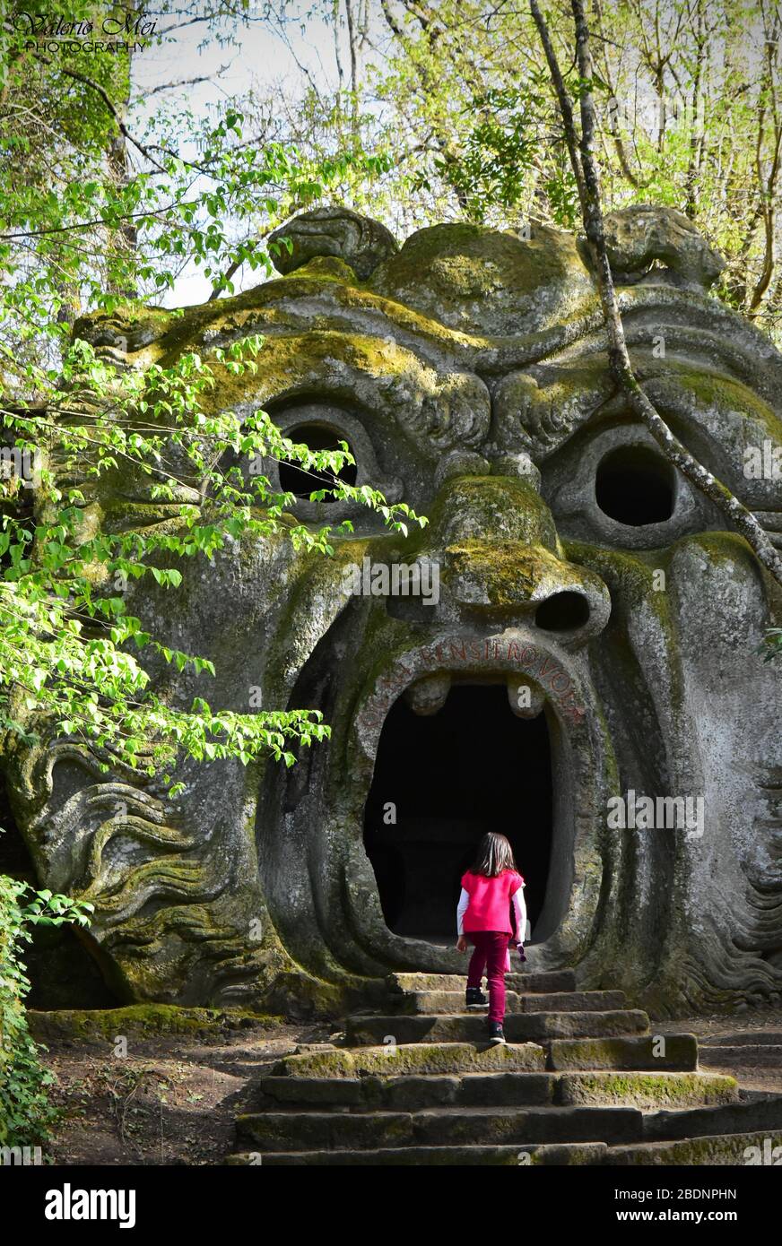 Bomarzo (Italy) - The famous Monsters Park ('Parco dei Mostri' in ...