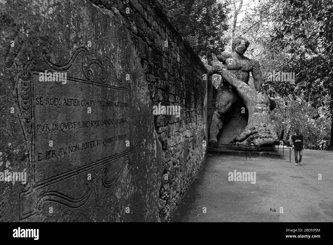 Bomarzo (Italy) - The famous Monsters Park ('Parco dei Mostri' in ...