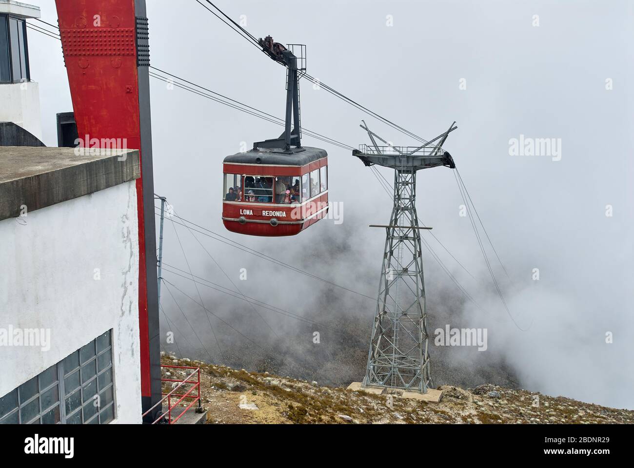 Teleferico, worlds longst and highest cable car, Merida, Venezuela ...