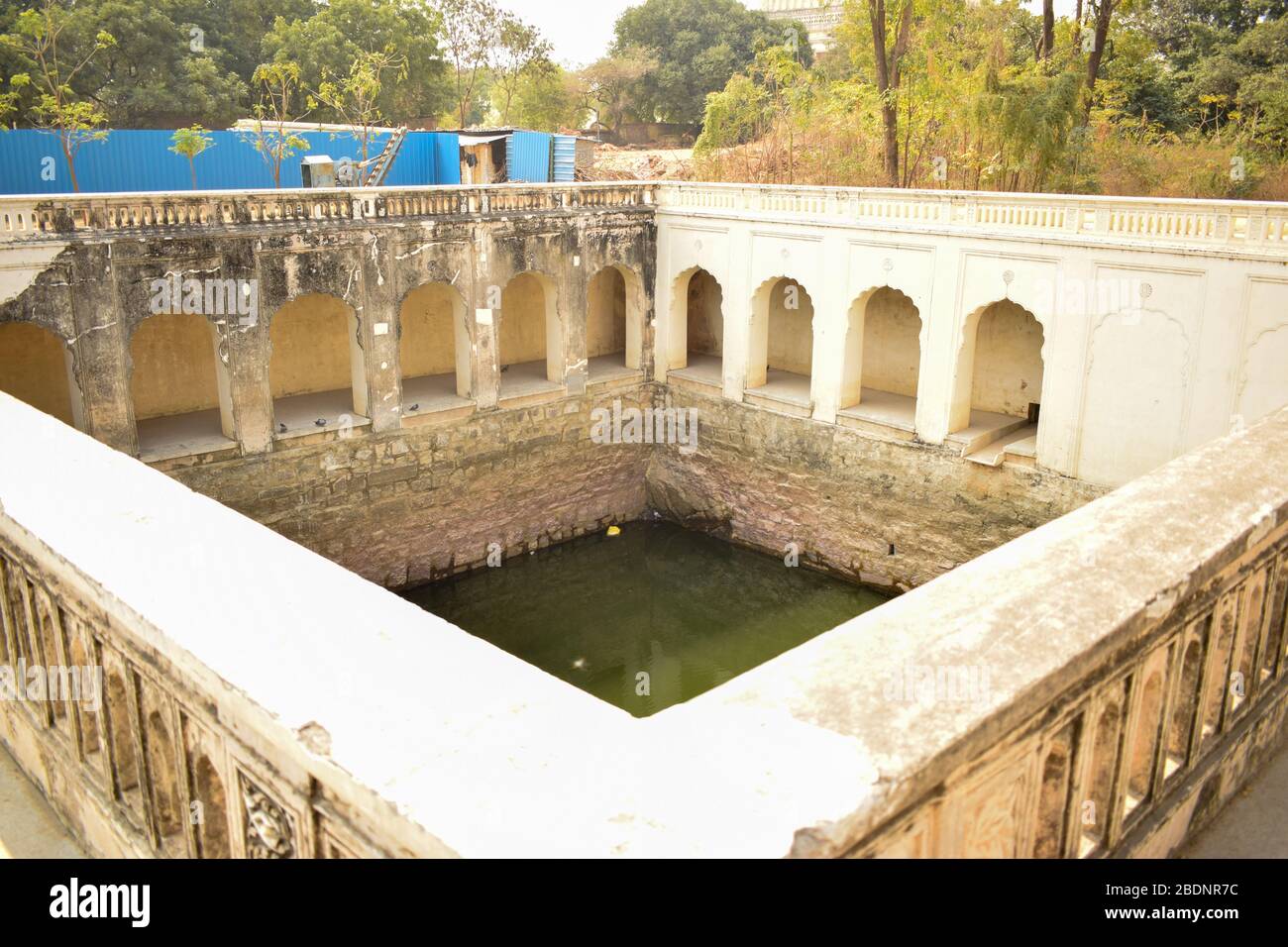 Ancient Antique 400 Years Old Open Well.swimming pool.Stock Photography ...
