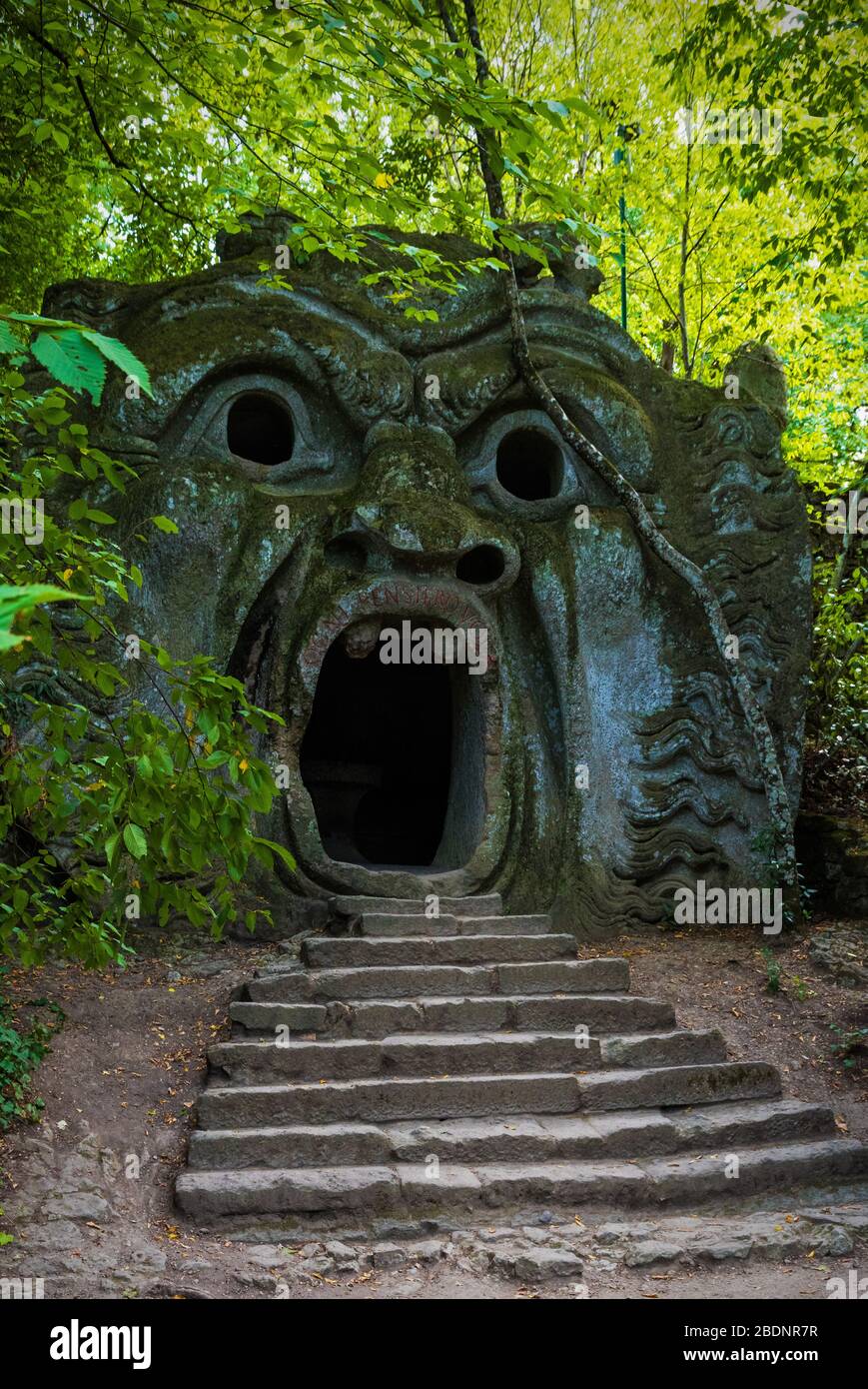 Bomarzo (Italy) - The famous Monsters Park ('Parco dei Mostri' in ...