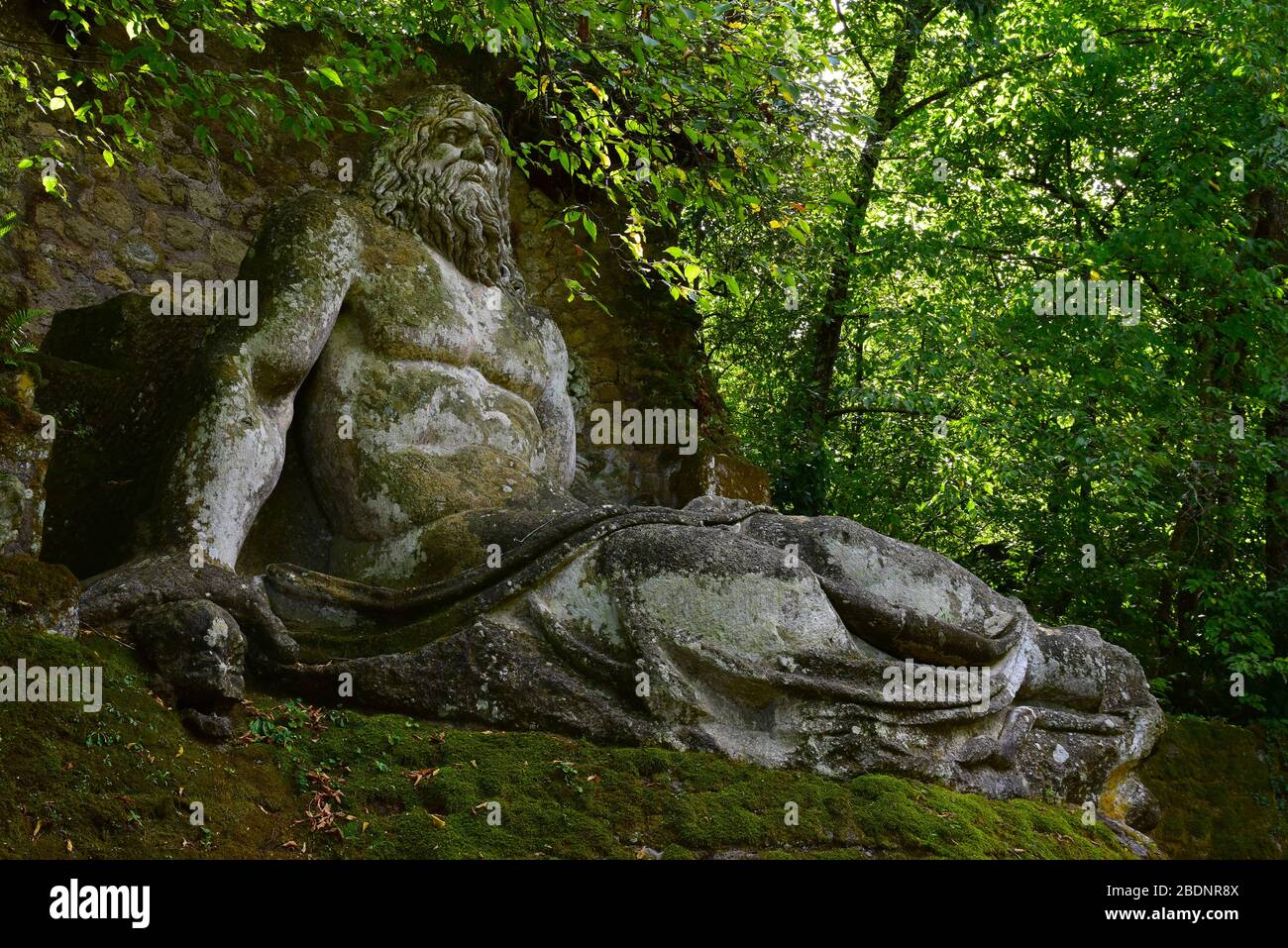 Bomarzo (Italy) - The famous Monsters Park ('Parco dei Mostri' in ...